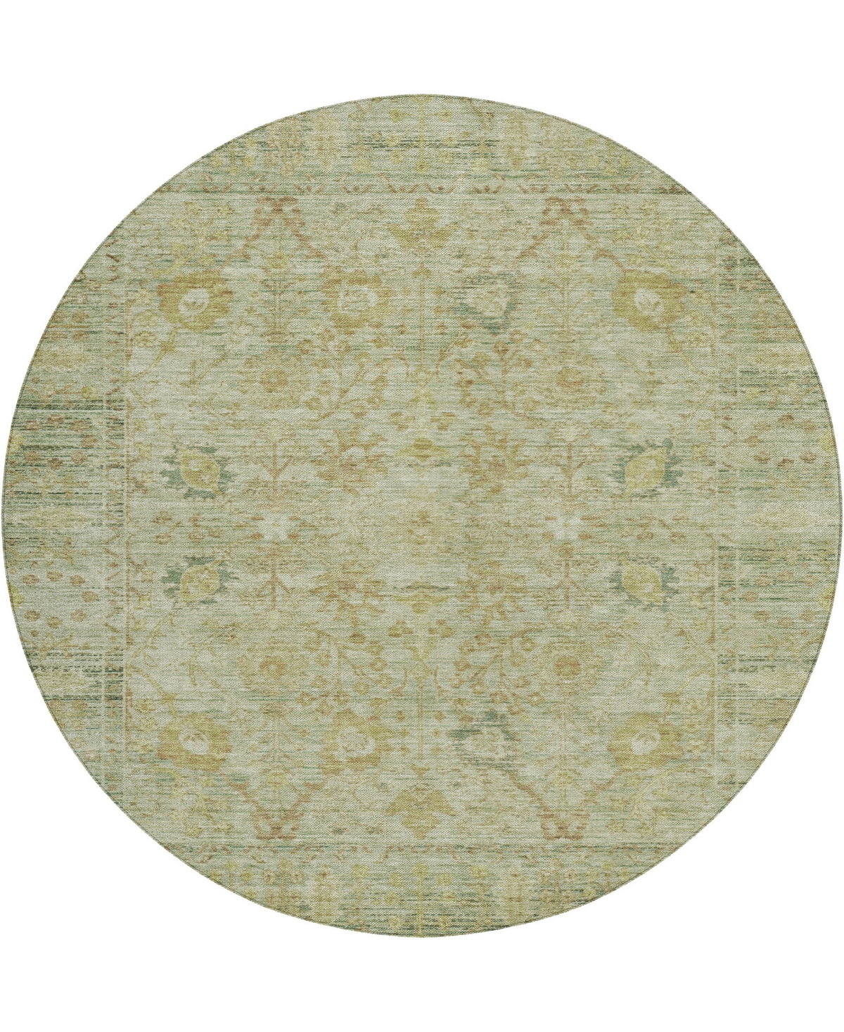 Click here for Dalyn Solace SL9 8x8 Round Area Rug - Moss  Sage prices