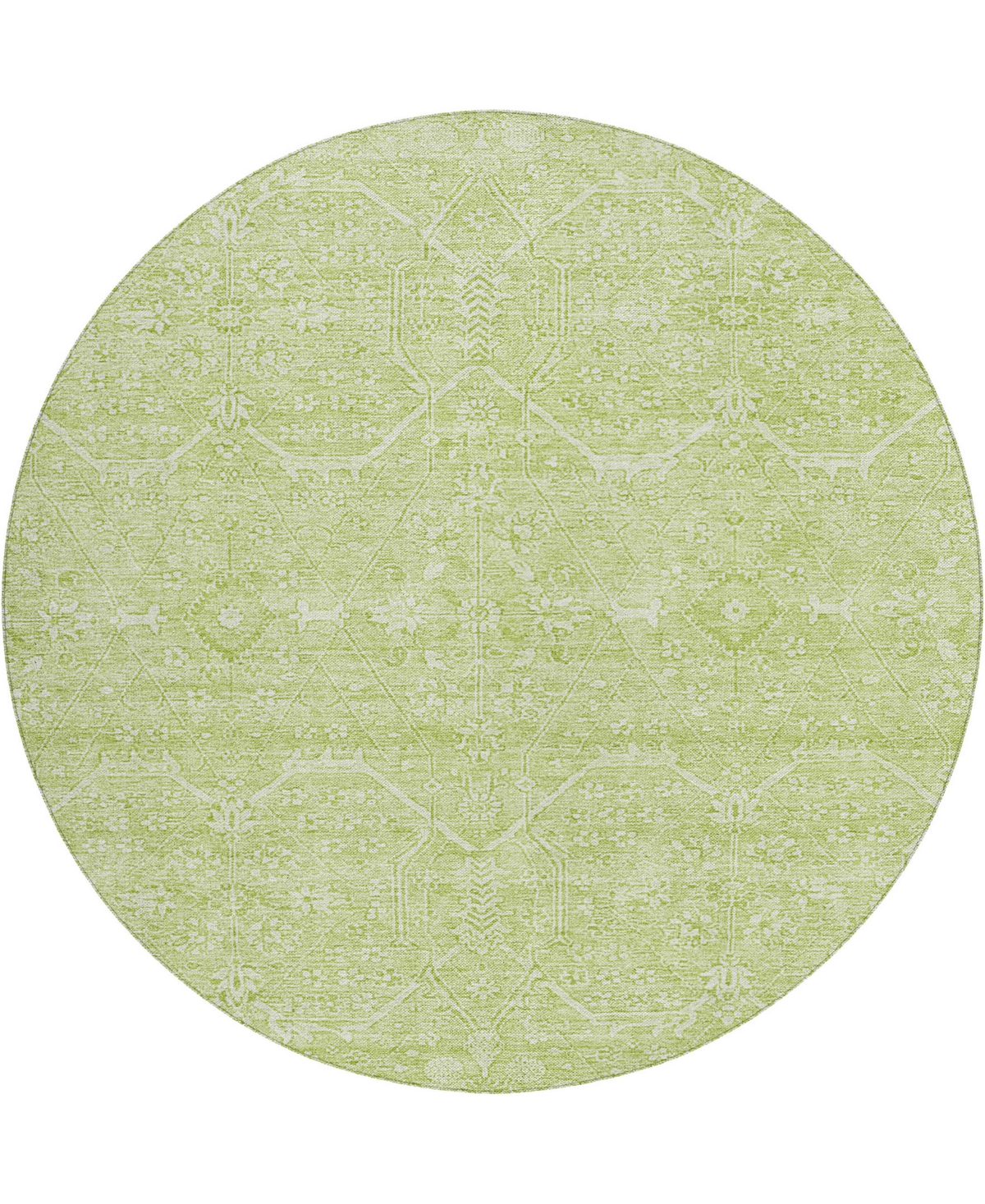 Click here for Dalyn Solace SL12 8x8 Round Area Rug - Lime prices