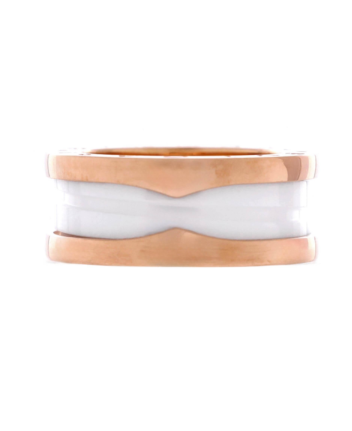 Click here for Pre-Owned Bvlgari B.Zero1 Two Band Ring - 18k rose... prices