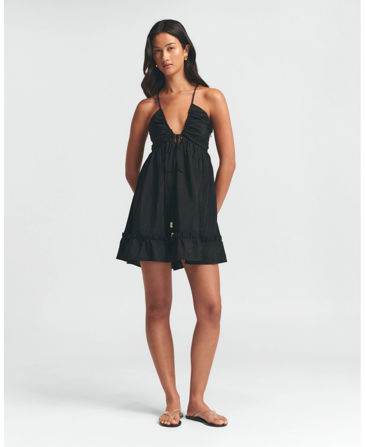 Click here for St Mrlo Womens St Marlo Jacci Mini Dress - Black prices