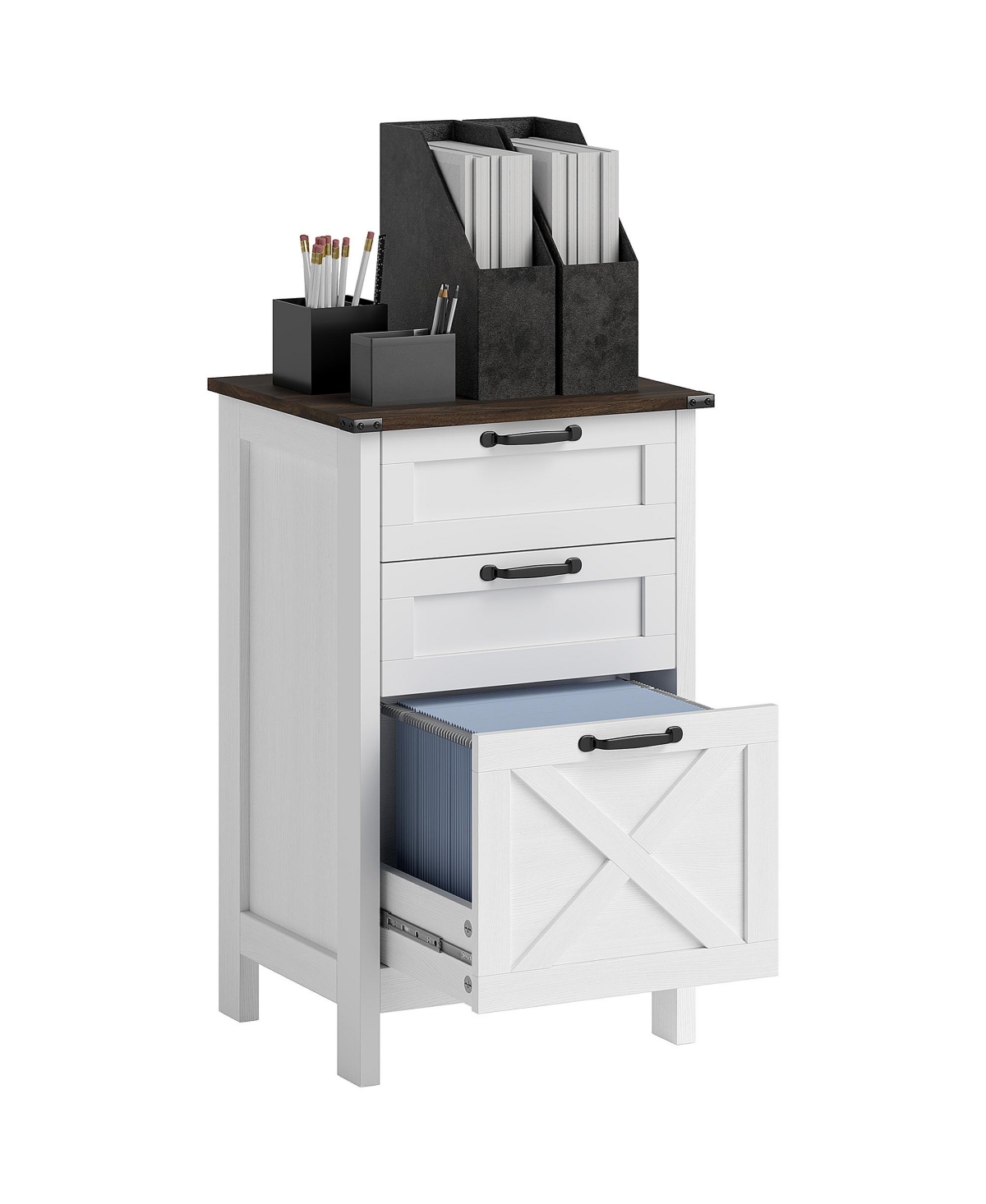 Click here for Homcom 3 Drawer File Cabinet  Filing Cabinet for A... prices