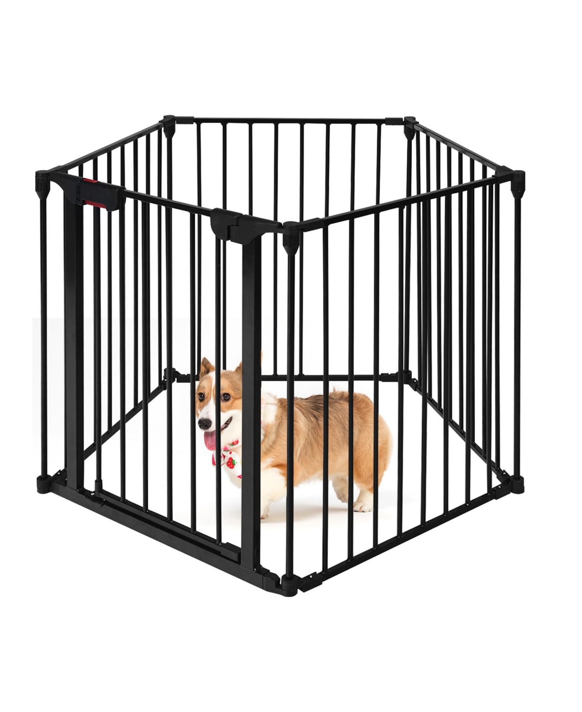 Click here for Sugift 115 Inch Length 5 Panel Adjustable Wide Fir... prices