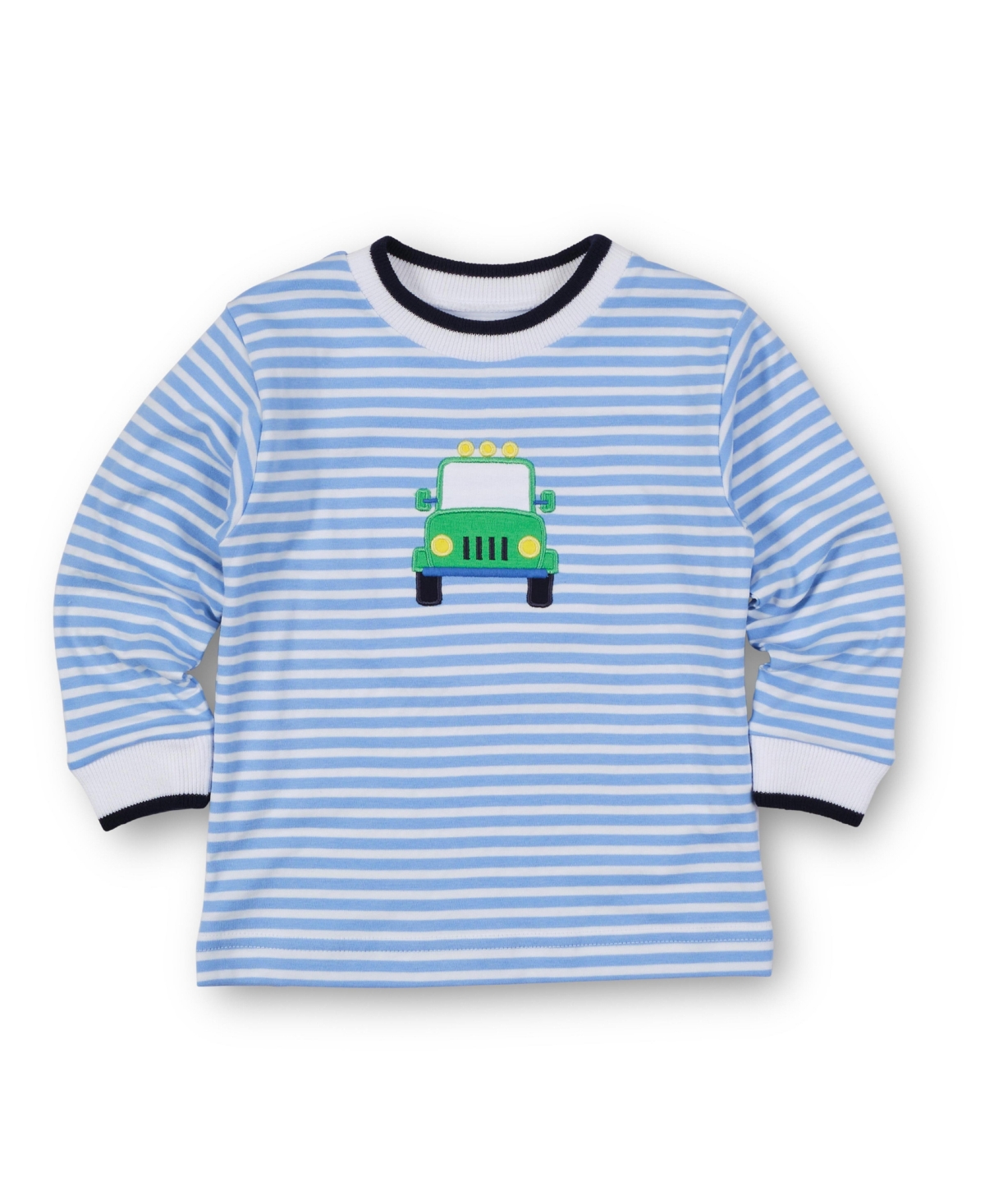 Click here for Florence Eiseman Toddler Boys Stripe Knit Shirt Wi... prices
