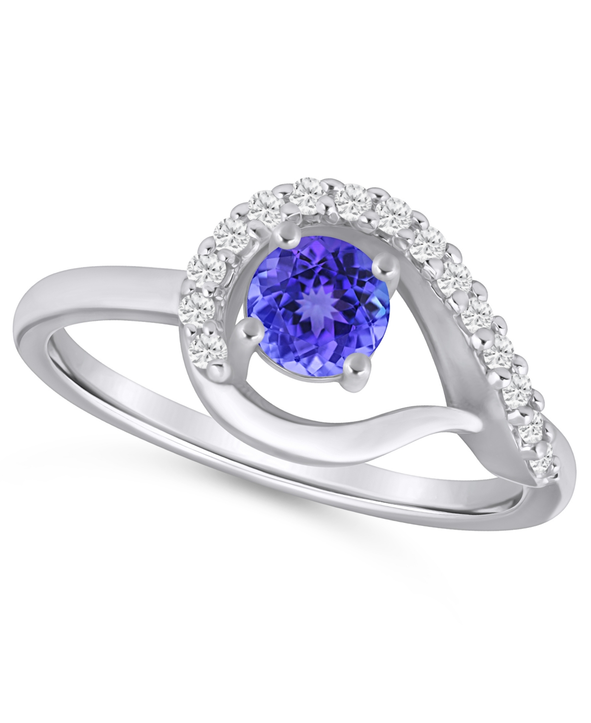 Click here for Macys Gemstone and Diamond Ring (1/6 ct. t.w.) in... prices
