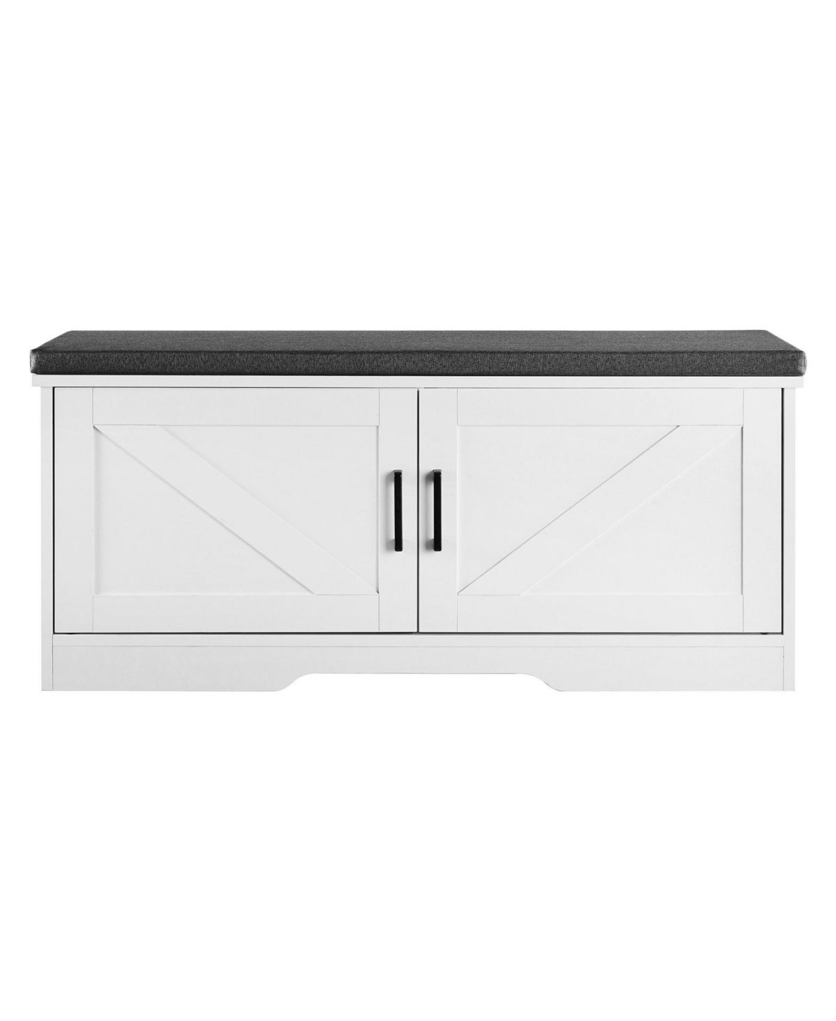 Click here for Slickblue Wooden Shoe Rack Bench with Padded Seat... prices