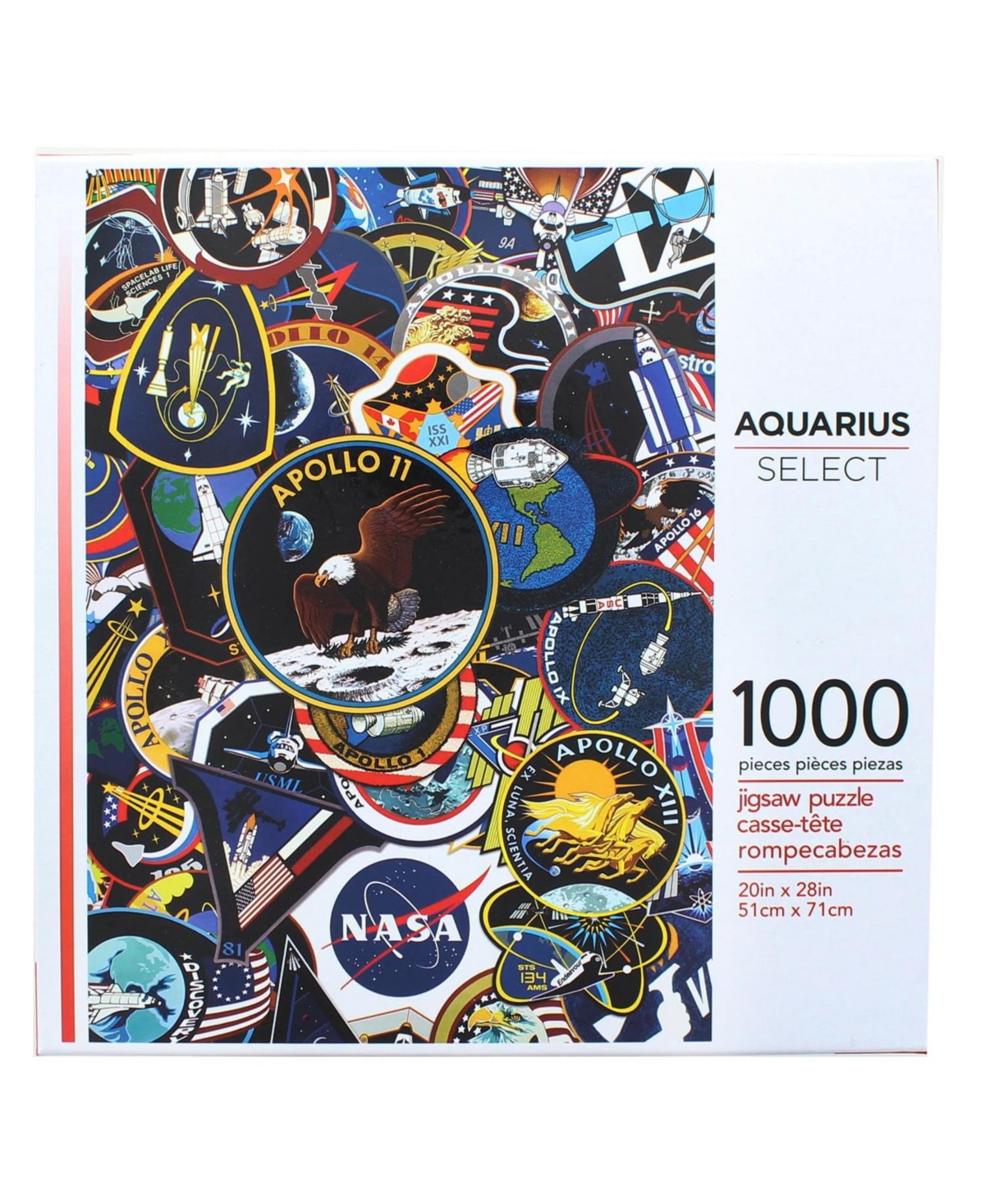 Click here for Nasa Mission Patches 1000 Piece Jigsaw Puzzle prices