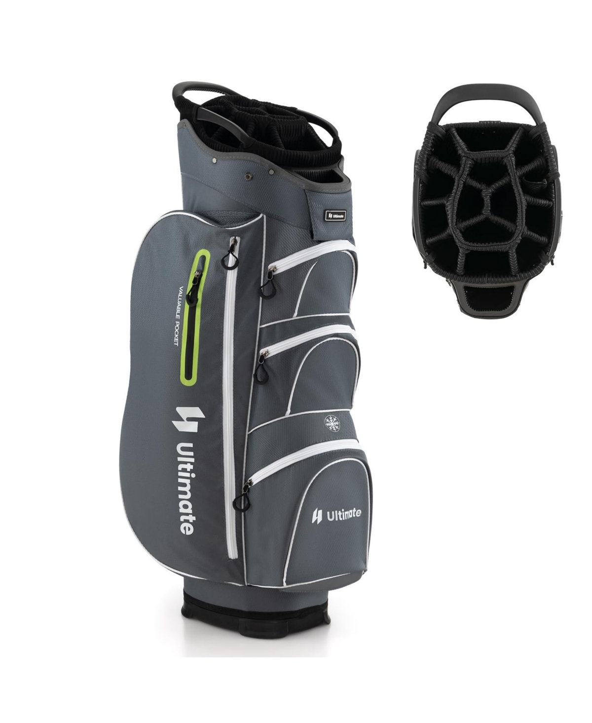 Click here for Mecale 9.5 Inch Lightweight Golf Cart Bag with 15... prices