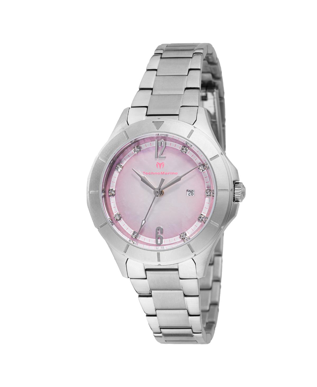 Click here for Technomarine Womens Tm-826006 Luna Quartz Pink  Wh... prices