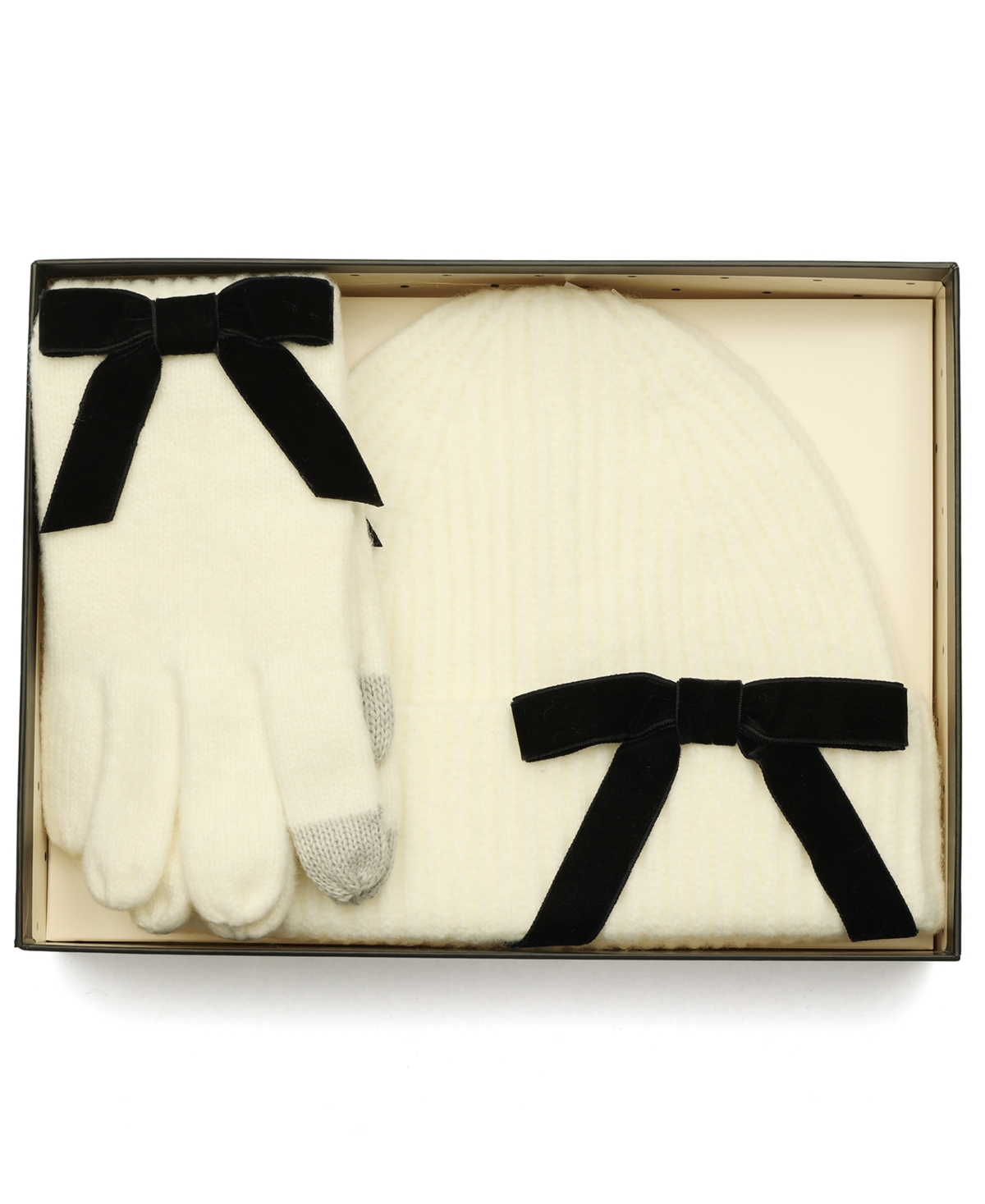 Click here for kate spade new york Hat and Gloves Set - Cream prices