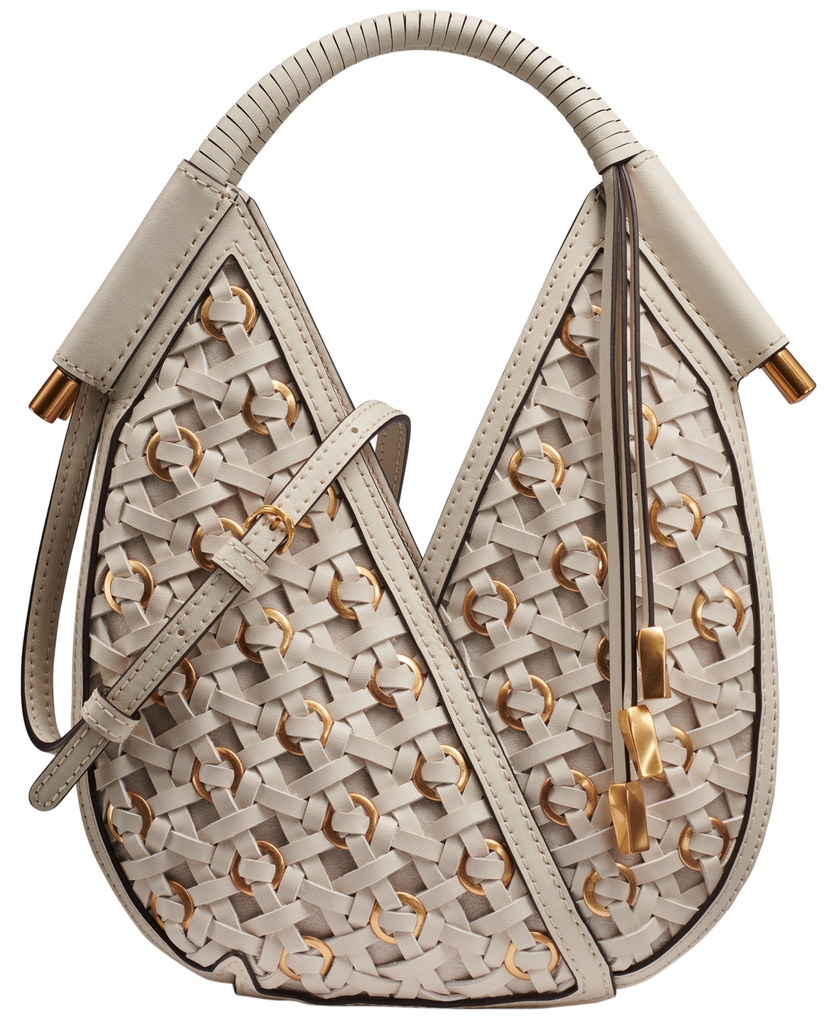 Click here for Donna Karan New York Baldwin Woven Grommet Crossbo... prices