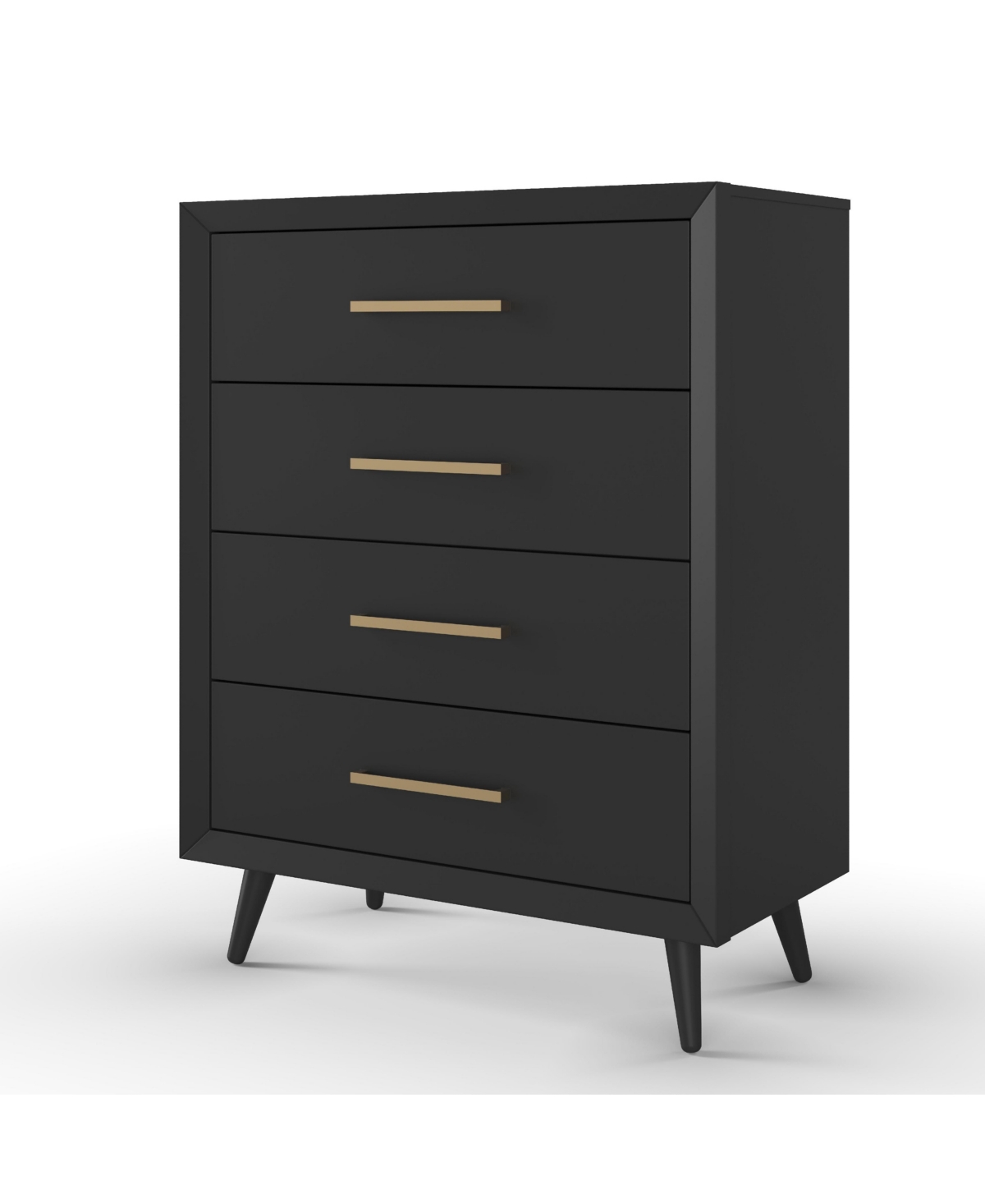 Click here for Cranbrook 4 Drawer Chest - Ebony prices