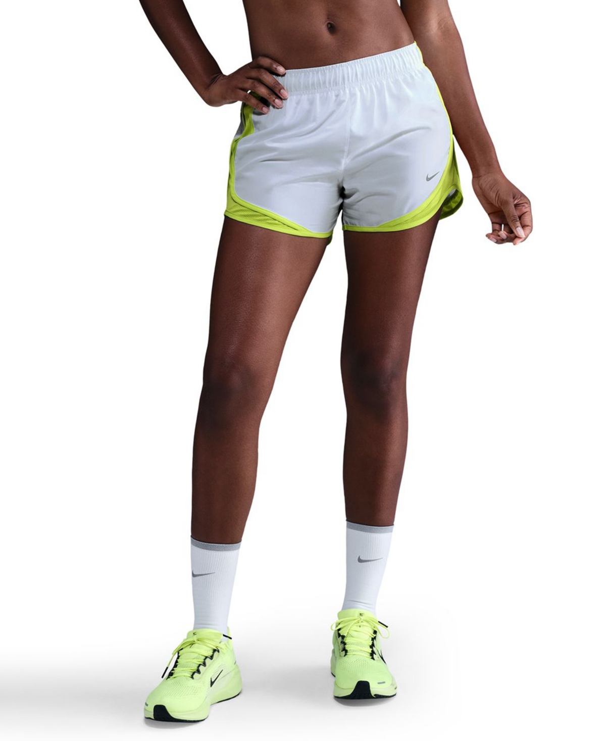 Click here for Nike Womens Tempo Dri-fit Mid Rise Running Shorts... prices