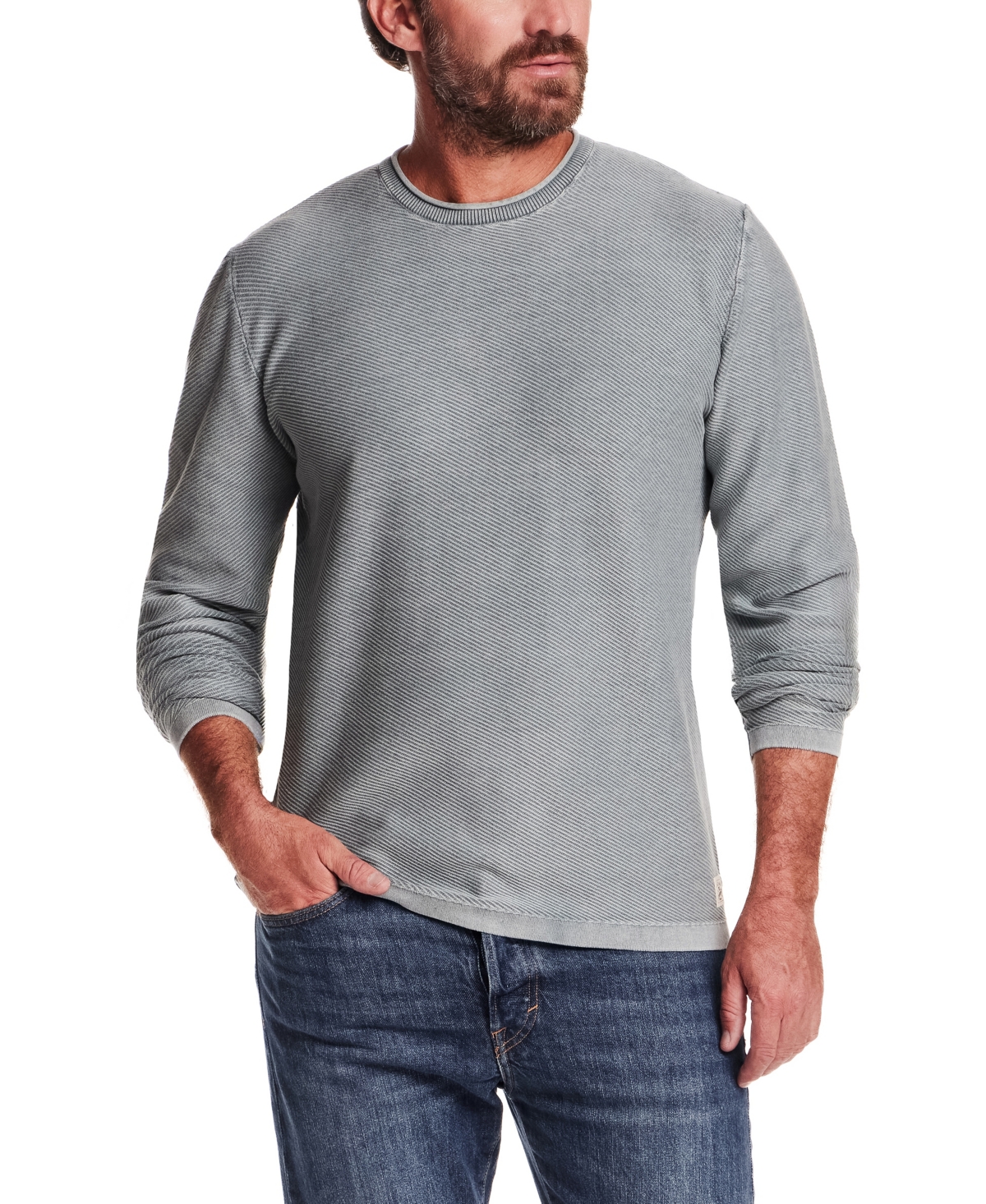 Click here for Weatherproof Vintage Mens Long Sleeve Crewneck Twi... prices