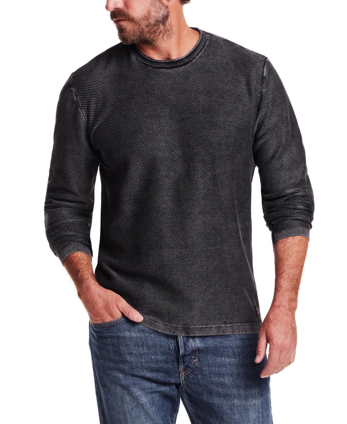 Click here for Weatherproof Vintage Mens Long Sleeve Crewneck Twi... prices