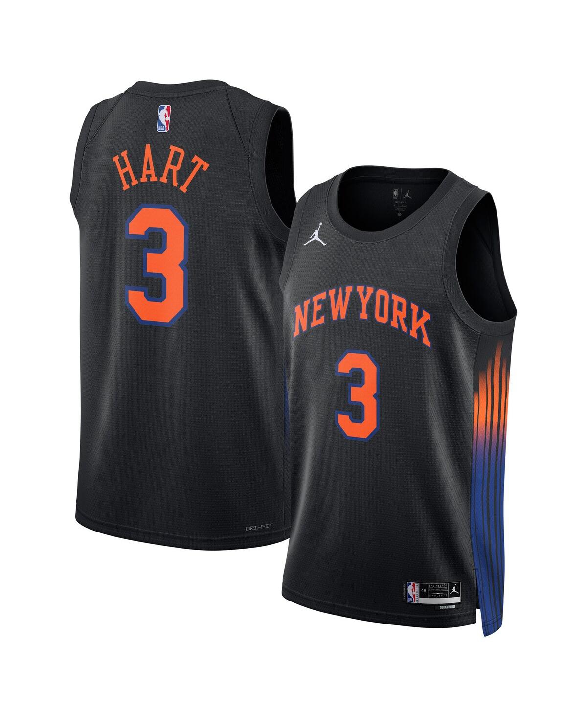 Click here for Jordan Mens and Womens Josh Hart Black New York Kn... prices