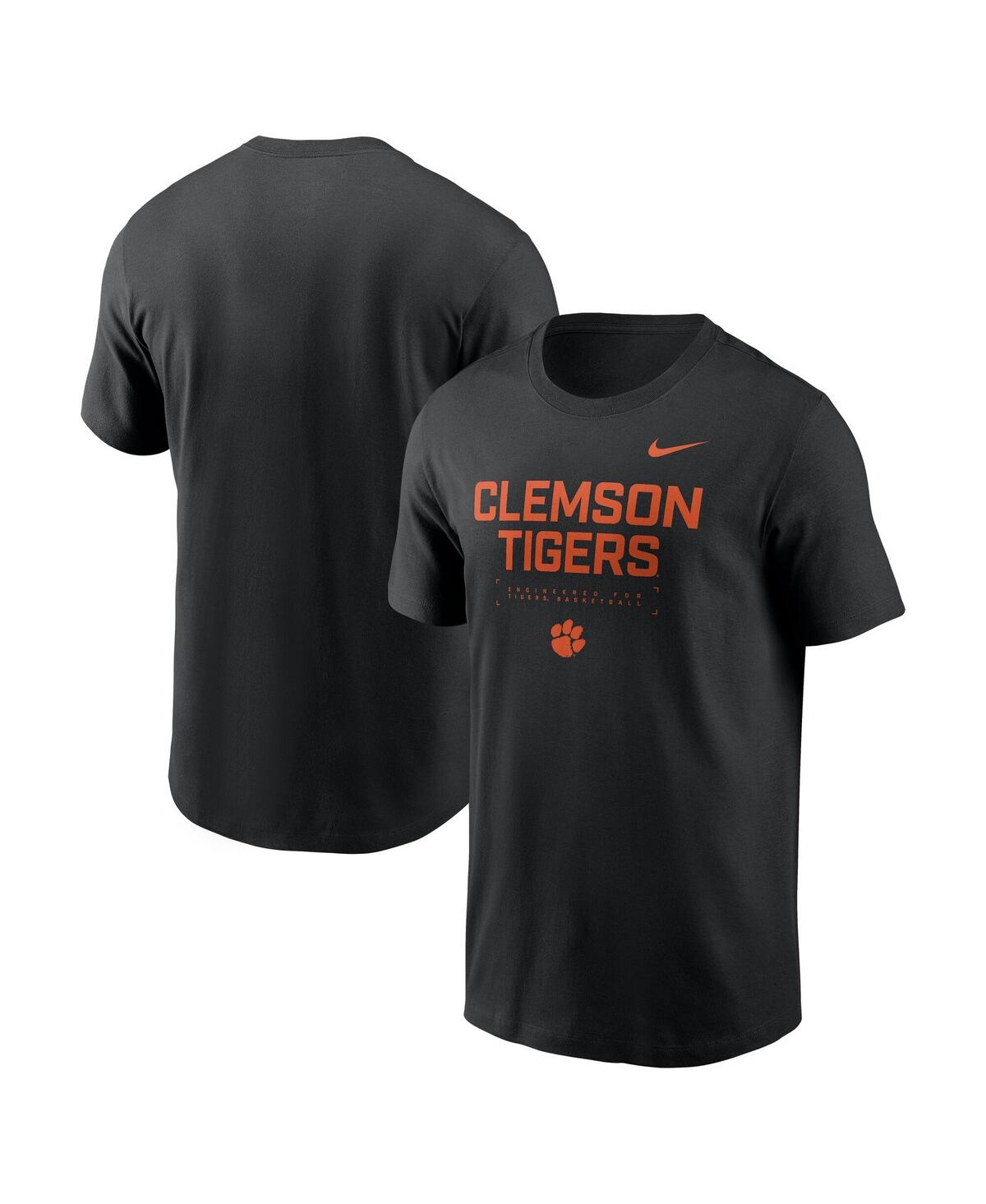 Click here for Nike Mens Black Clemson Tigers 2025 Courtside Bask... prices