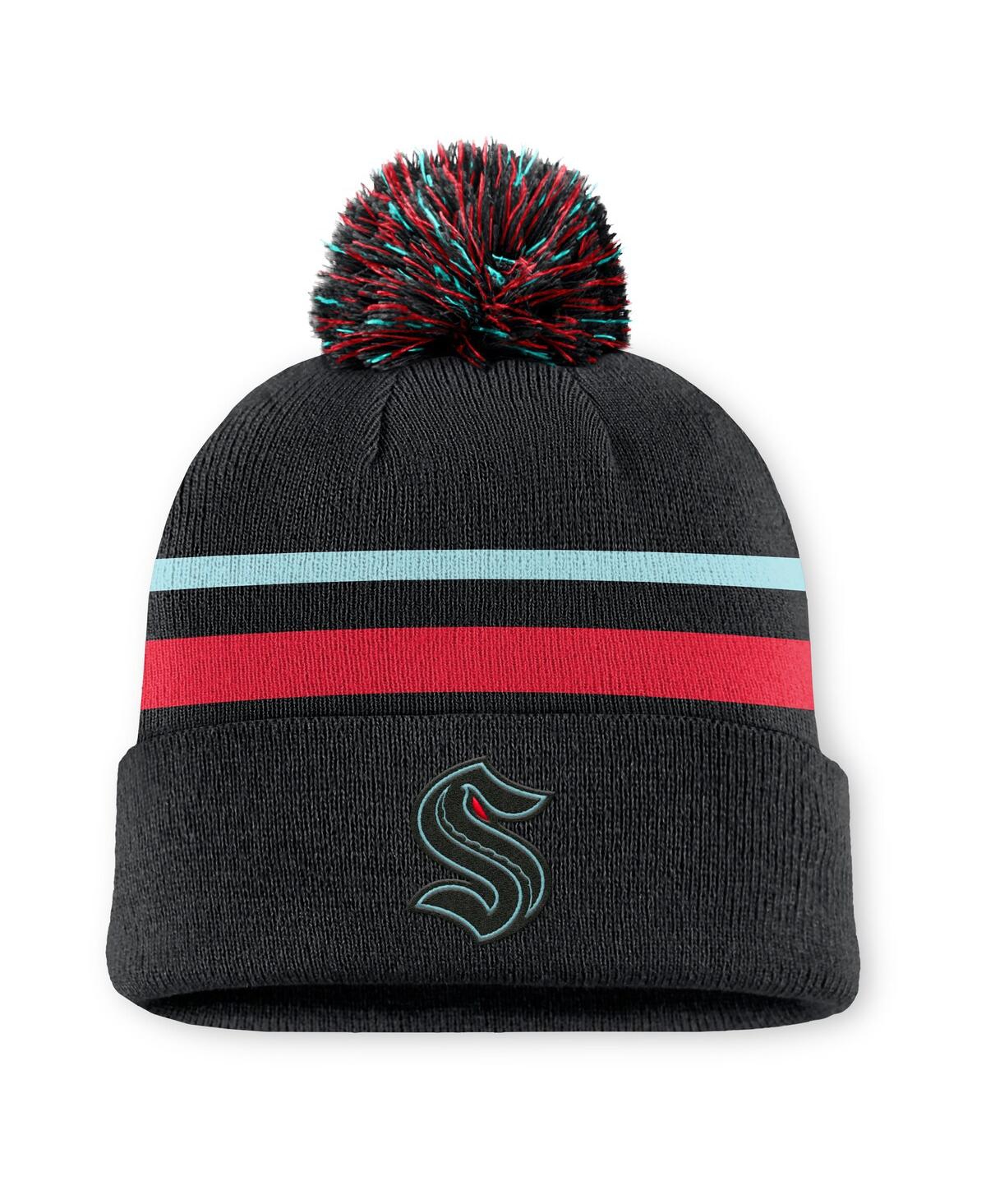 Click here for Fanatics Mens Black Seattle Kraken Authentic Pro A... prices