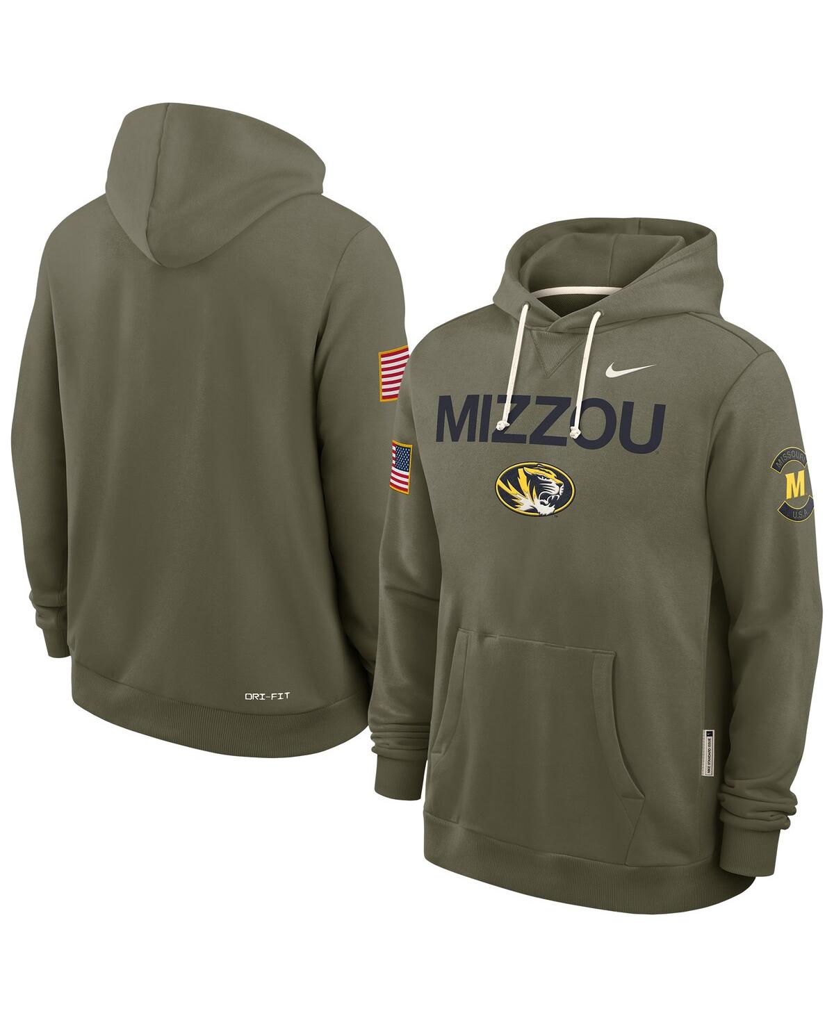 Click here for Nike Mens Olive Missouri Tigers 2025 Military Appr... prices