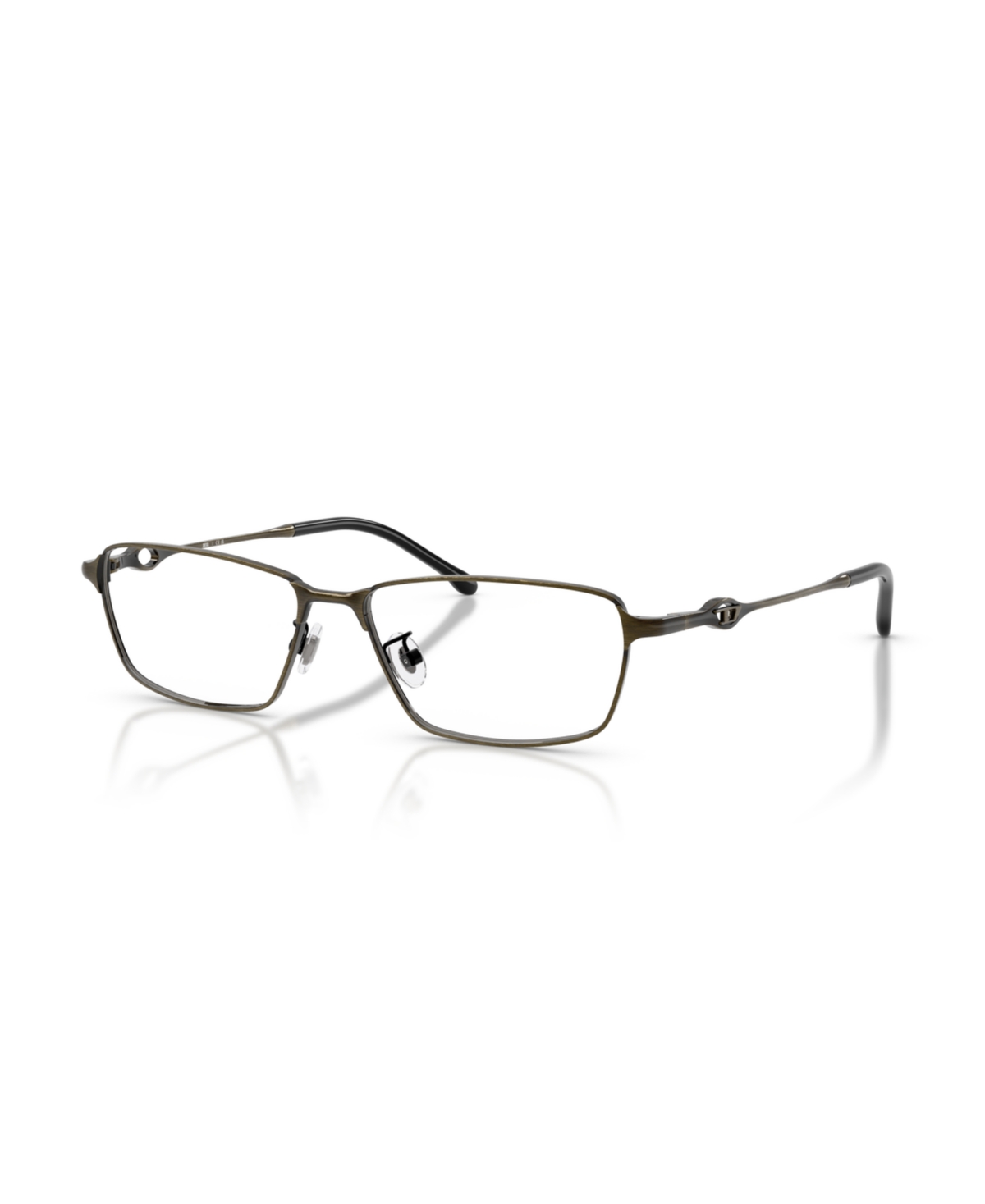 Click here for Diesel Mens Square Eyeglasses  DL5008D - Brushed L... prices