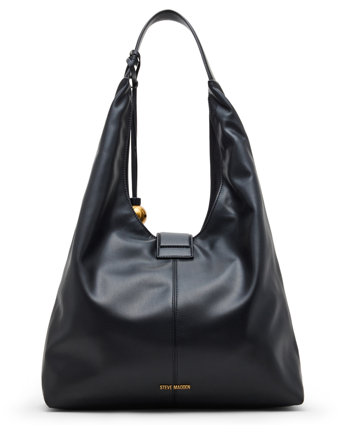 Click here for Steve Madden Bbronwyn Large Hobo Bag - Black prices
