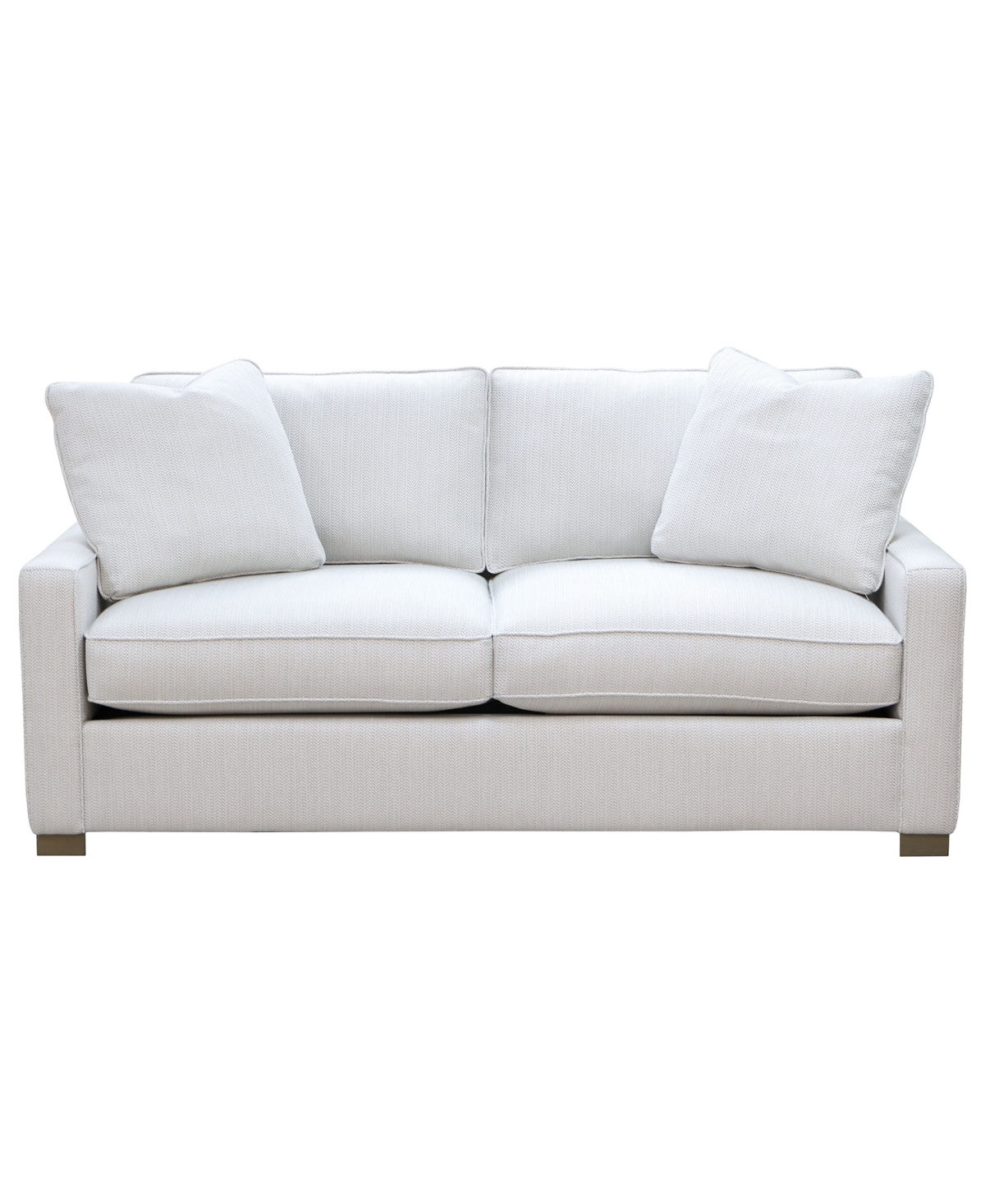 Click here for Stacia 73 Fabric Deep-Seated Apartment Sofa - Silv... prices