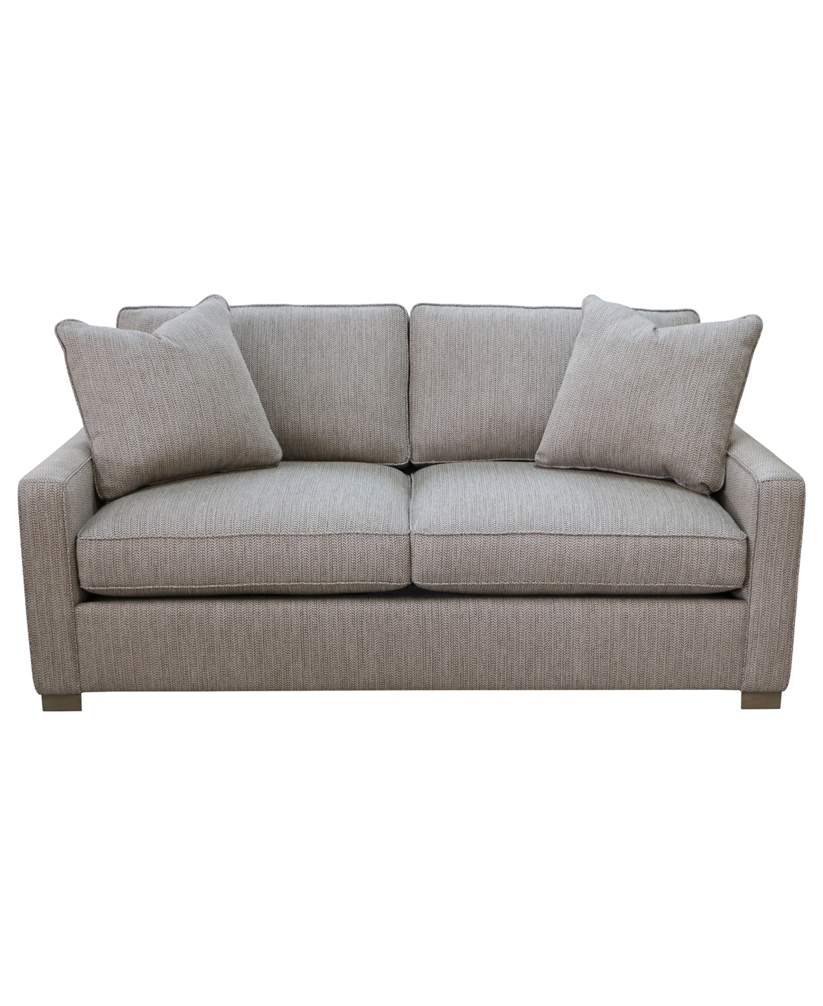 Click here for Stacia 73 Fabric Deep-Seated Apartment Sofa - Tan prices