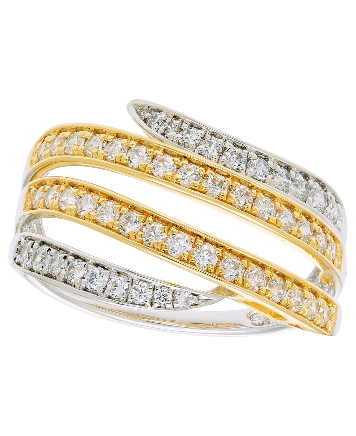 Click here for Macys Diamond Ring (3/4 ct. t.w.) in 14k White and... prices