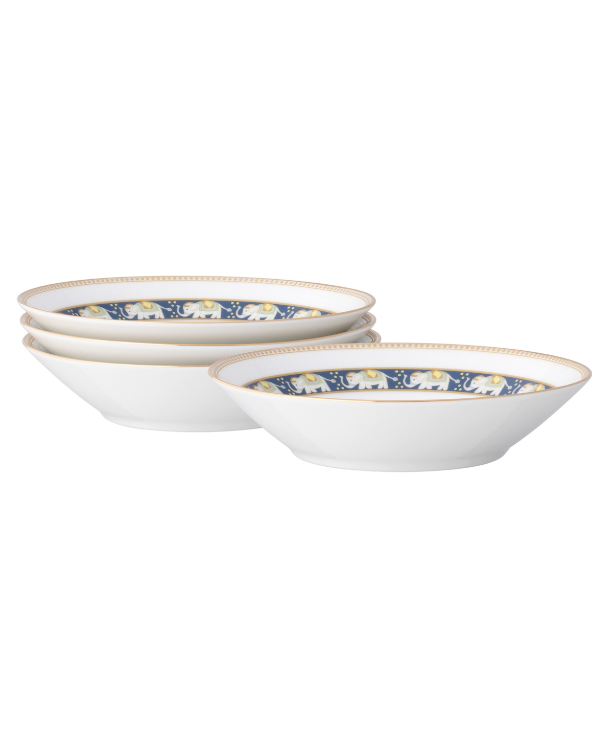 Click here for Noritake Tusker Garden Fruit Bowls  Set of 4 - Ope... prices