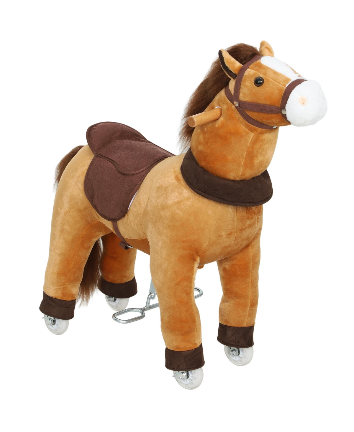 Click here for Qaba Ride on Horse for Ages 3-5  29.5 Inch Plush R... prices