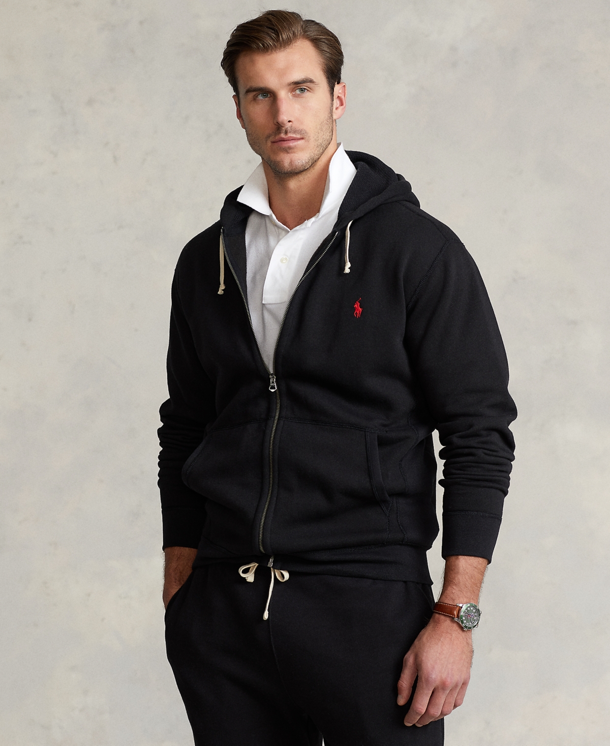 Click here for Polo Ralph Lauren Mens Big & Tall Full-Zip Signatu... prices