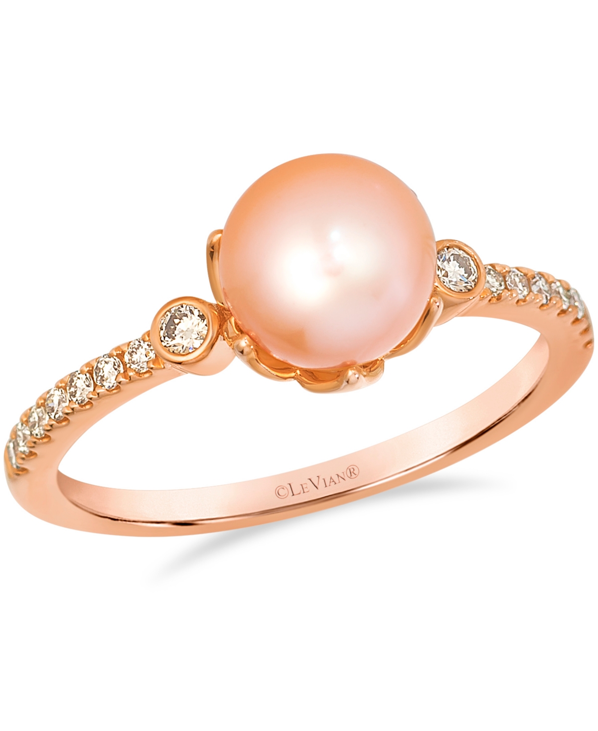 Click here for Le Vian Freshwater Pearl (7-8mm) & Nude Diamond (0... prices