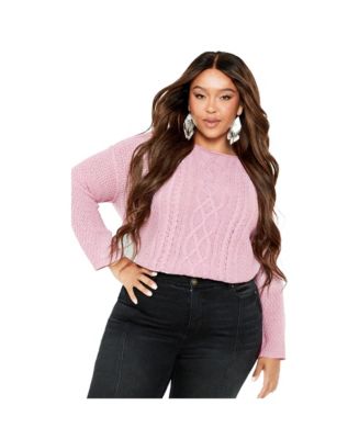 AVENUE Women's Plus Size Phoenix Sweater - Macy's