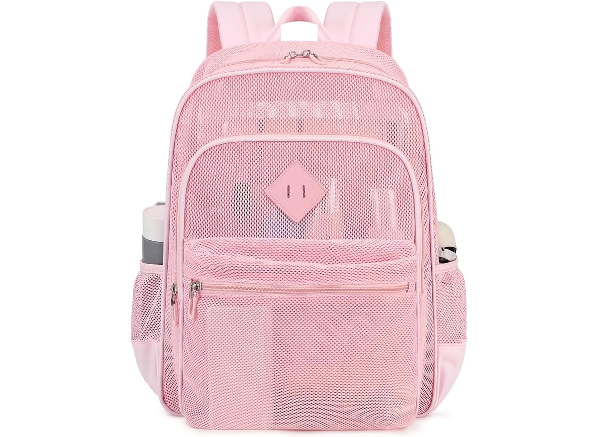 Click here for Mesh Backpack Heavy Duty  See Through School Backp... prices
