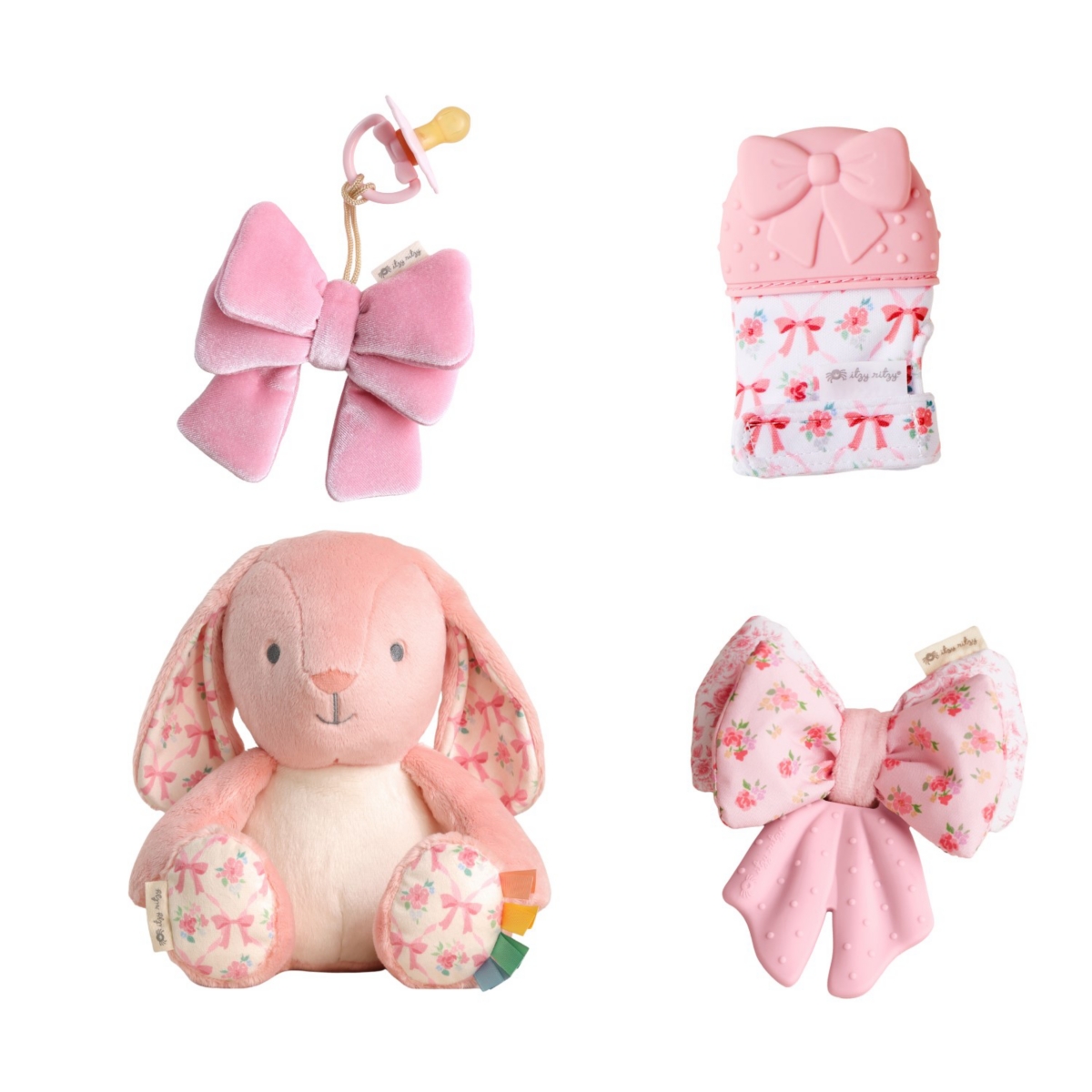 Click here for Itzy Ritzy Baby Bow Bundle Teething & Feeding prices