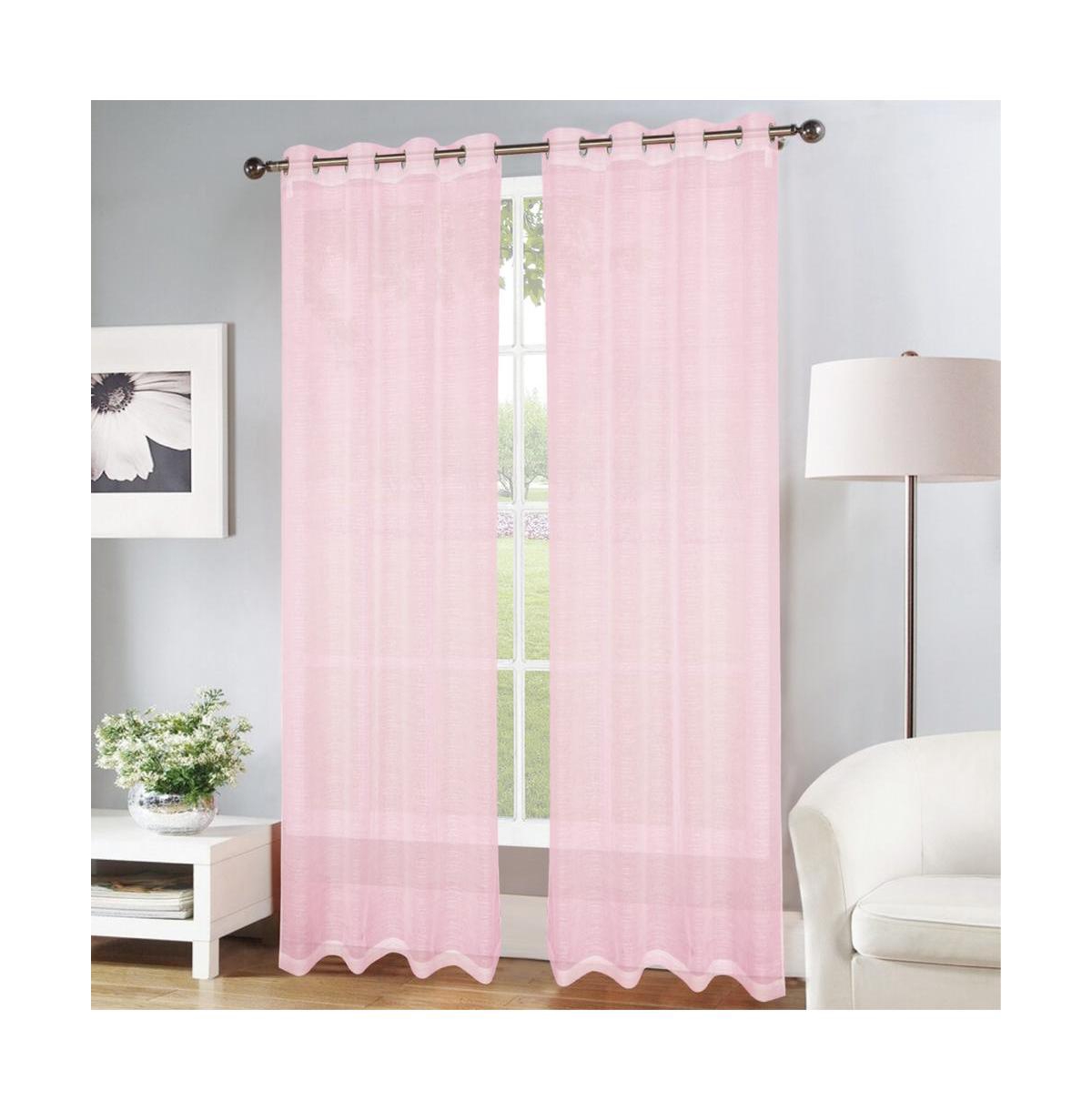 Click here for Olivia Gray Erica Doily Stripe Grommet Panel Pair... prices