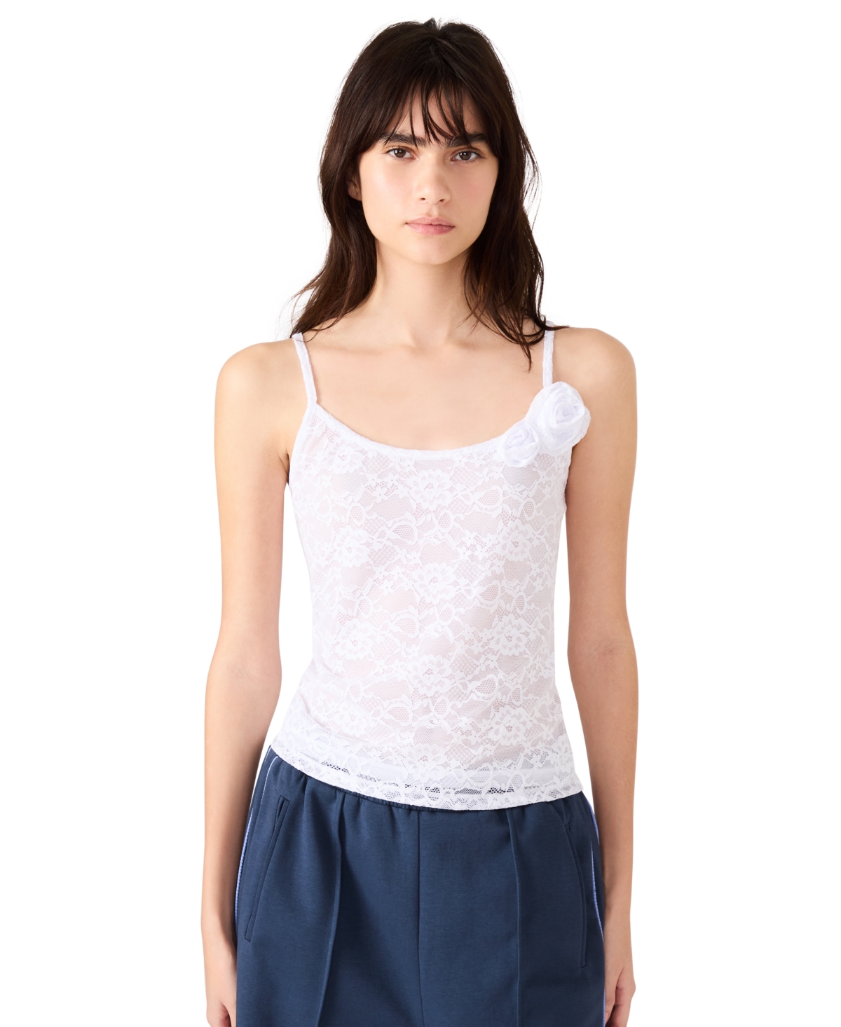 Click here for Steve Madden Womens Charlotte Sleeveless Tank Top... prices