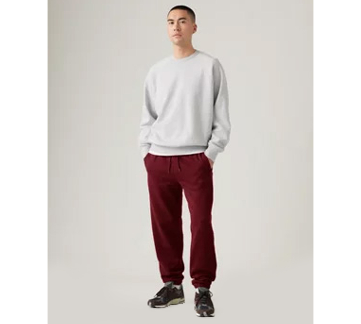 Click here for Levis Mens Regular-Fit Sweatpants - Tawny Port prices