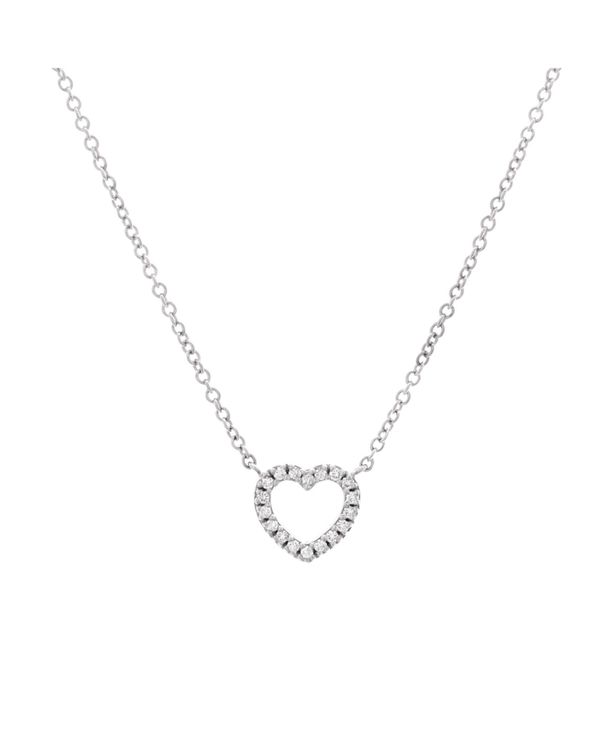 Click here for Pre-Owned Tiffany & Co. Metro Open Heart Pendant N... prices