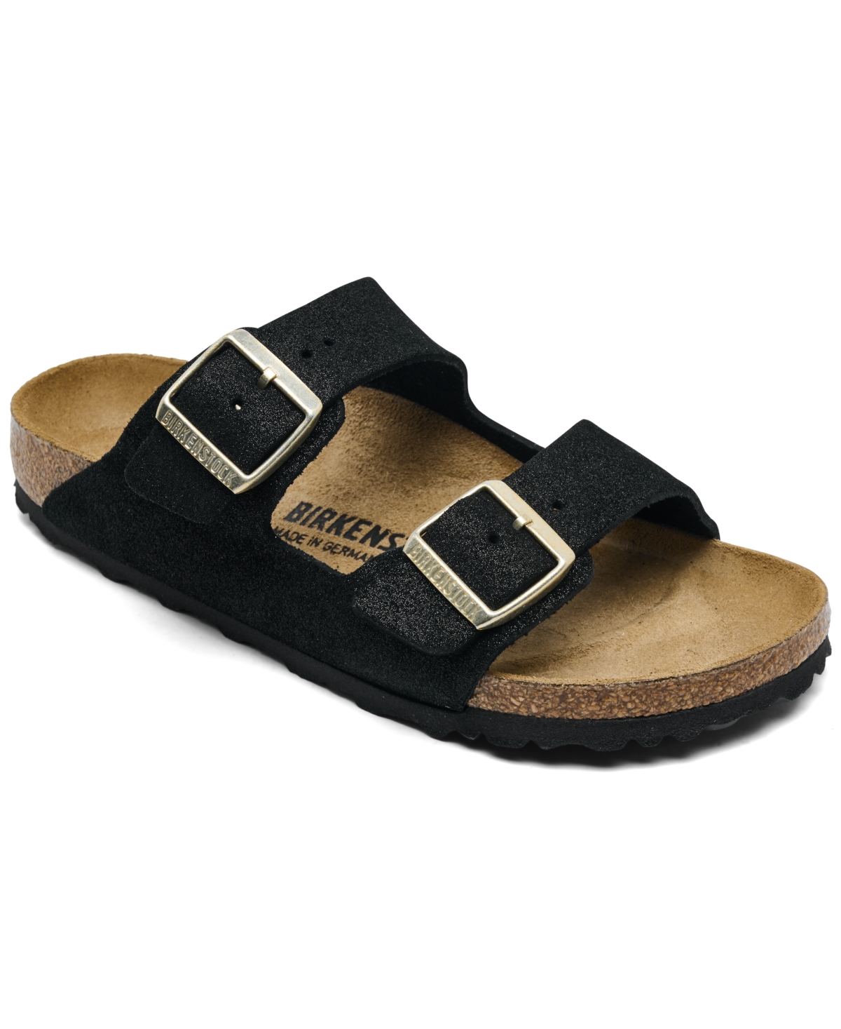 Click here for Birkenstock Womens Arizona Soft Footbed Suede Leat... prices