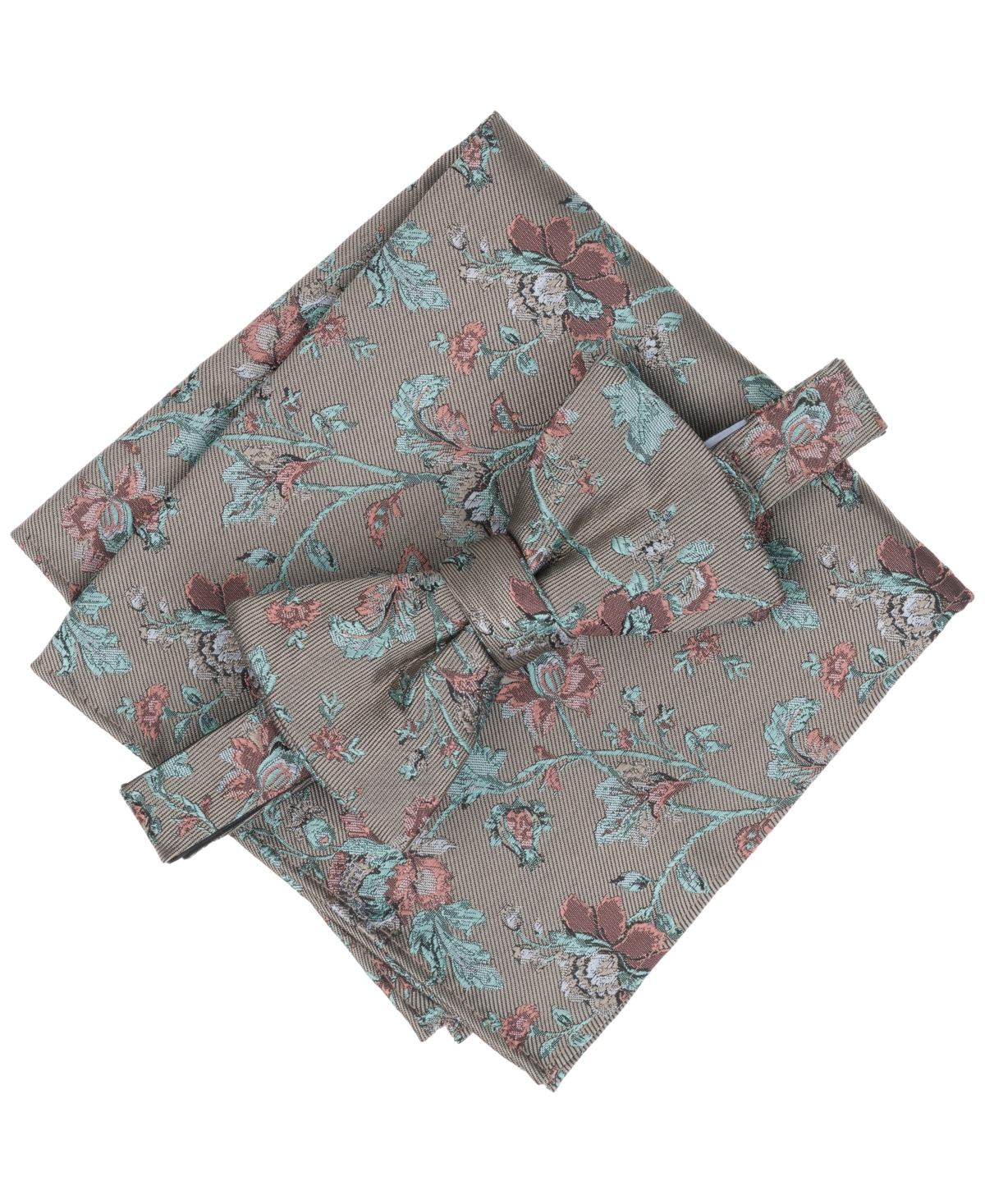 Click here for Bar Iii Mens Argentine Floral Bow Tie and Pocket S... prices