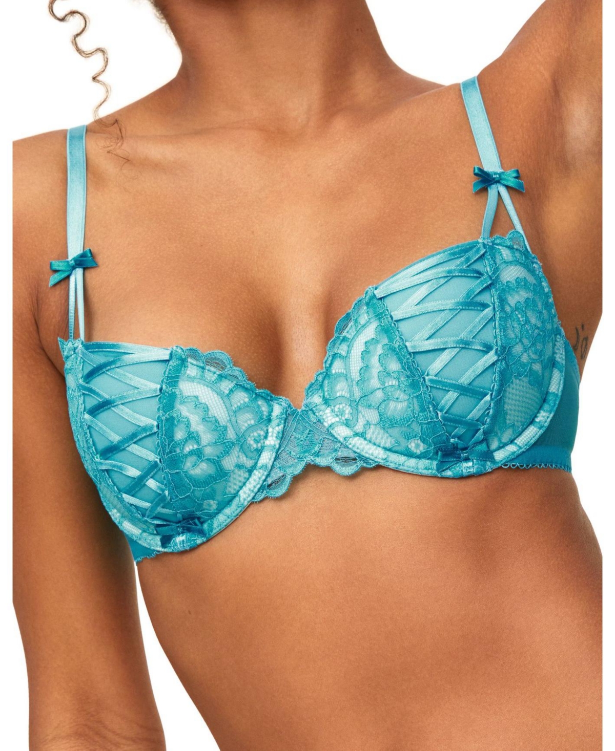 Click here for Adore Me Womens Enny Contour Balconette Bra - Medi... prices