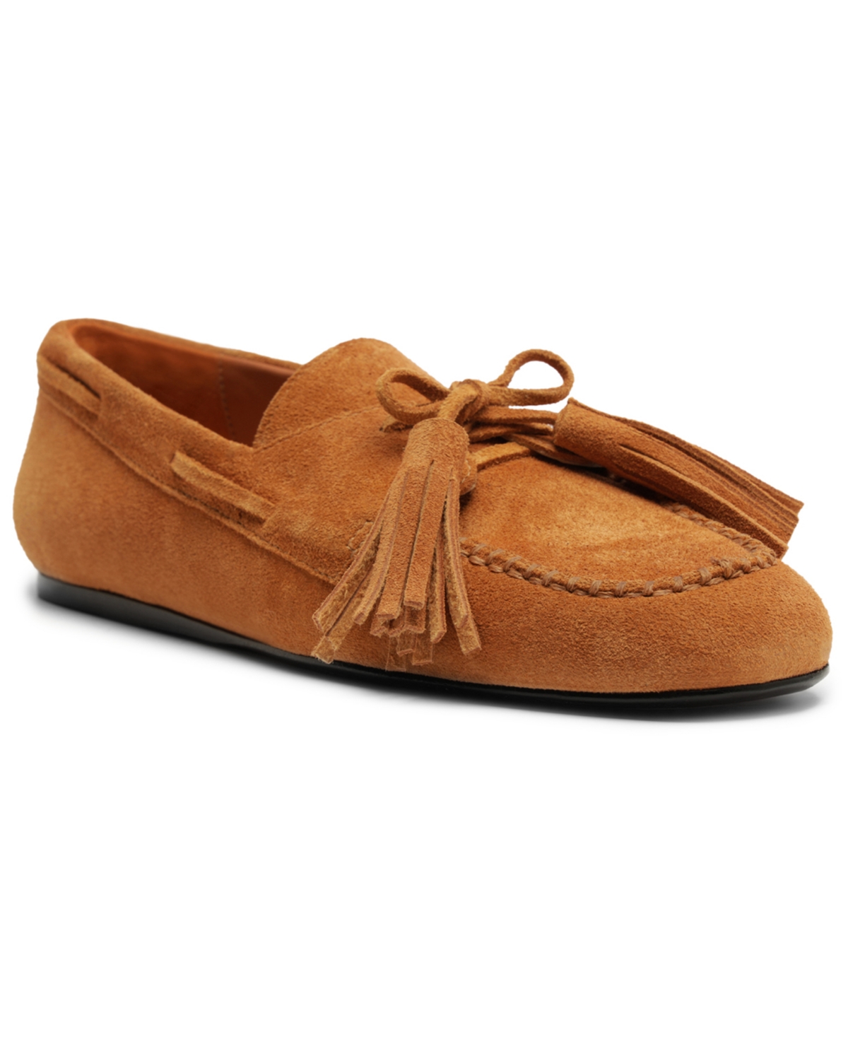 Click here for Schutz Women Kim Square Toe Flat Loafers - Earth C... prices