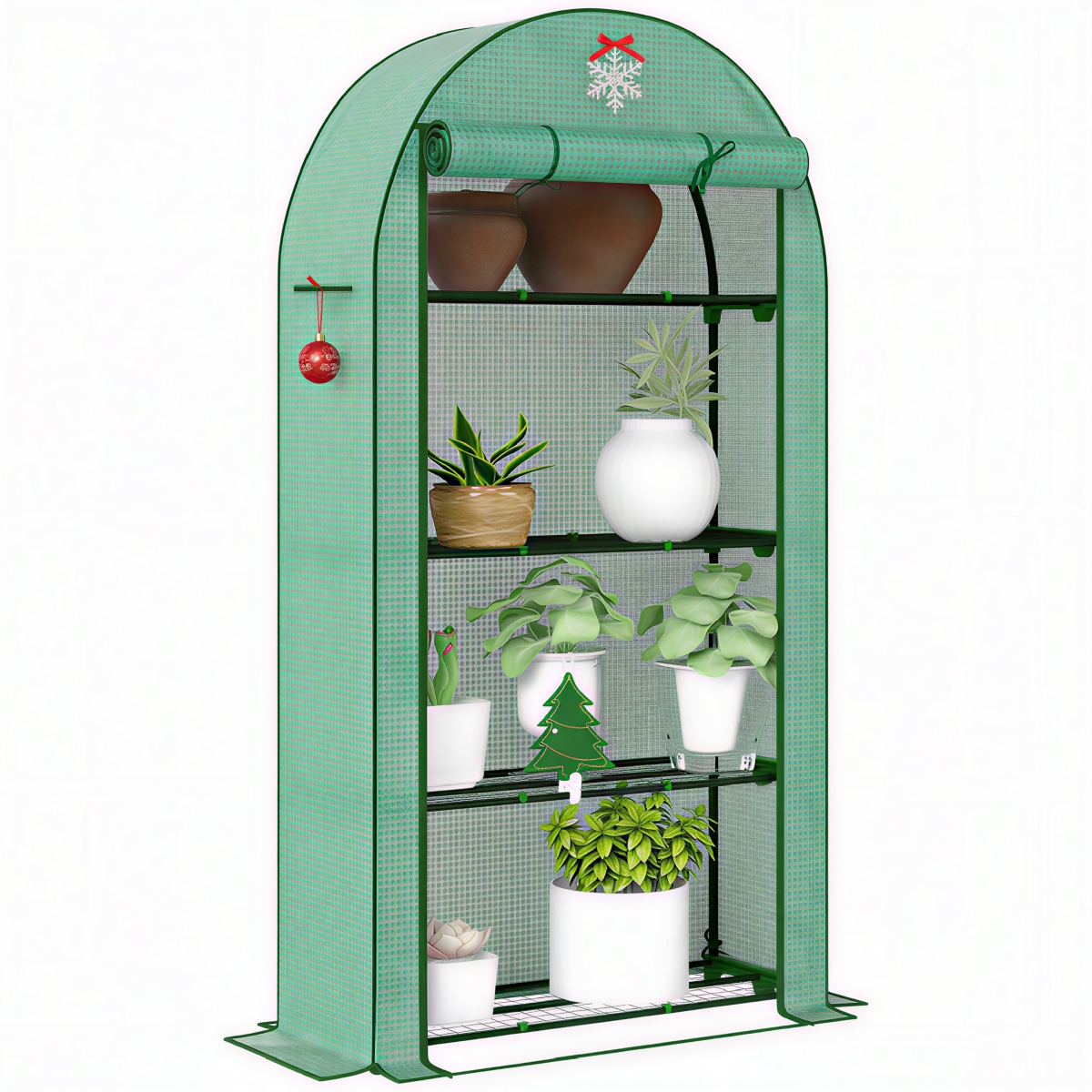 Click here for Outsunny Mini house with Roll-Up Door  Portable ho... prices