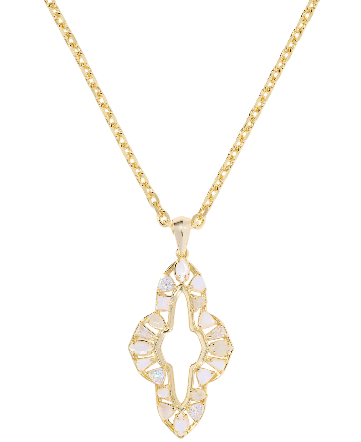 Click here for Kendra Scott Abbie Crystal & Imitation Pearl Long... prices