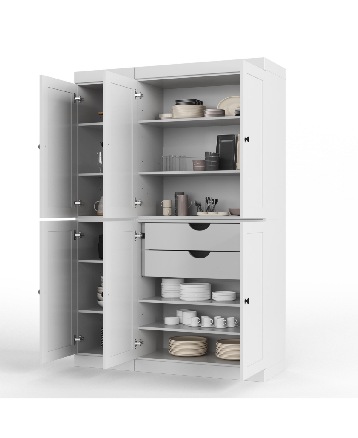 Click here for Palace Imports 100 Solid Wood 48.5" Pantry Ca... prices