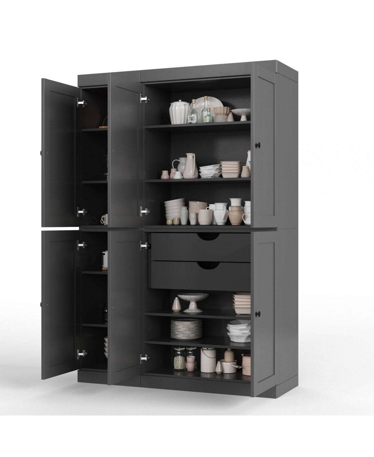 Click here for Palace Imports 100 Solid Wood 48.5" Pantry Ca... prices