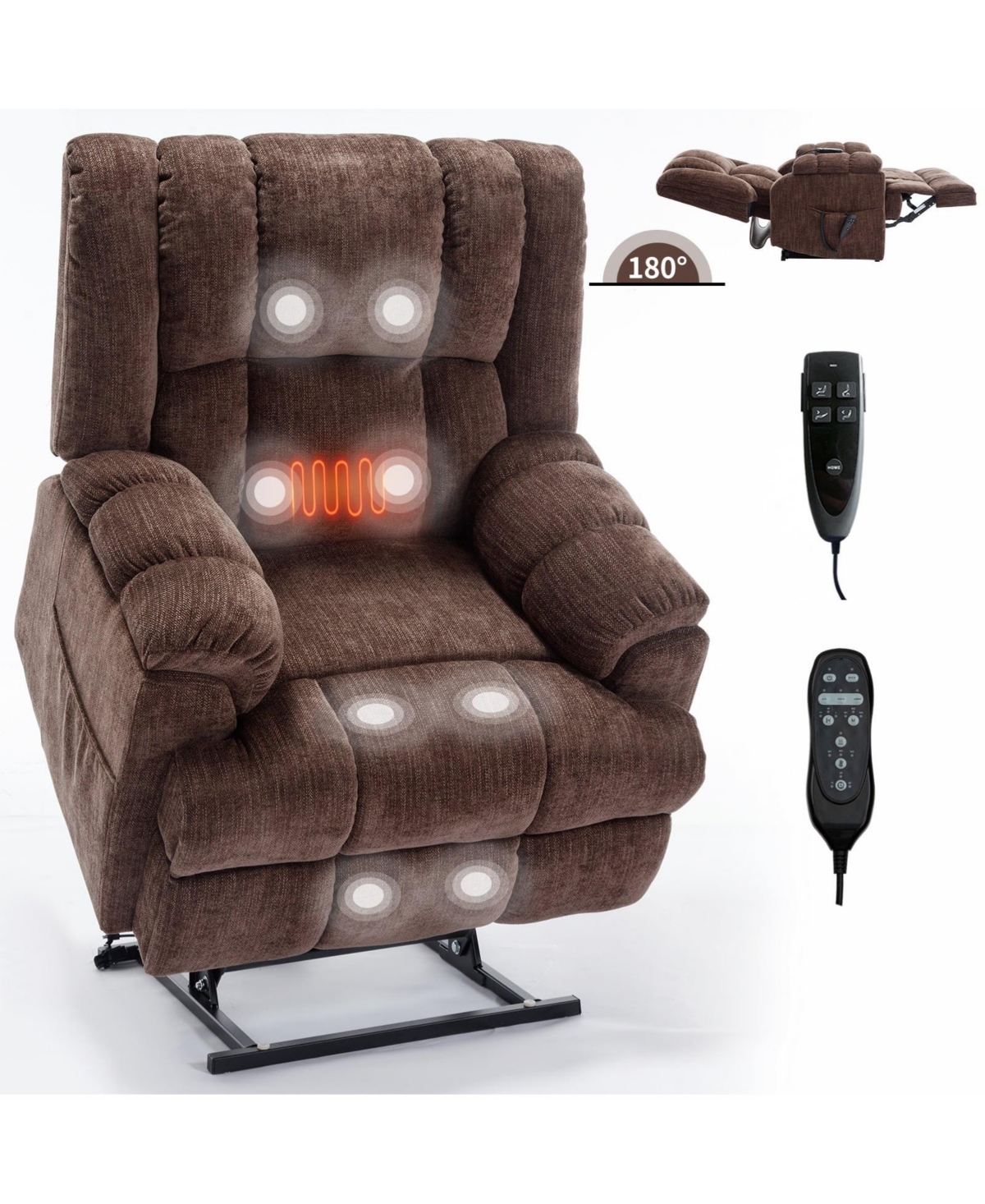 Click here for Mondawe Dual Motor Heat Massage Infinite Position... prices