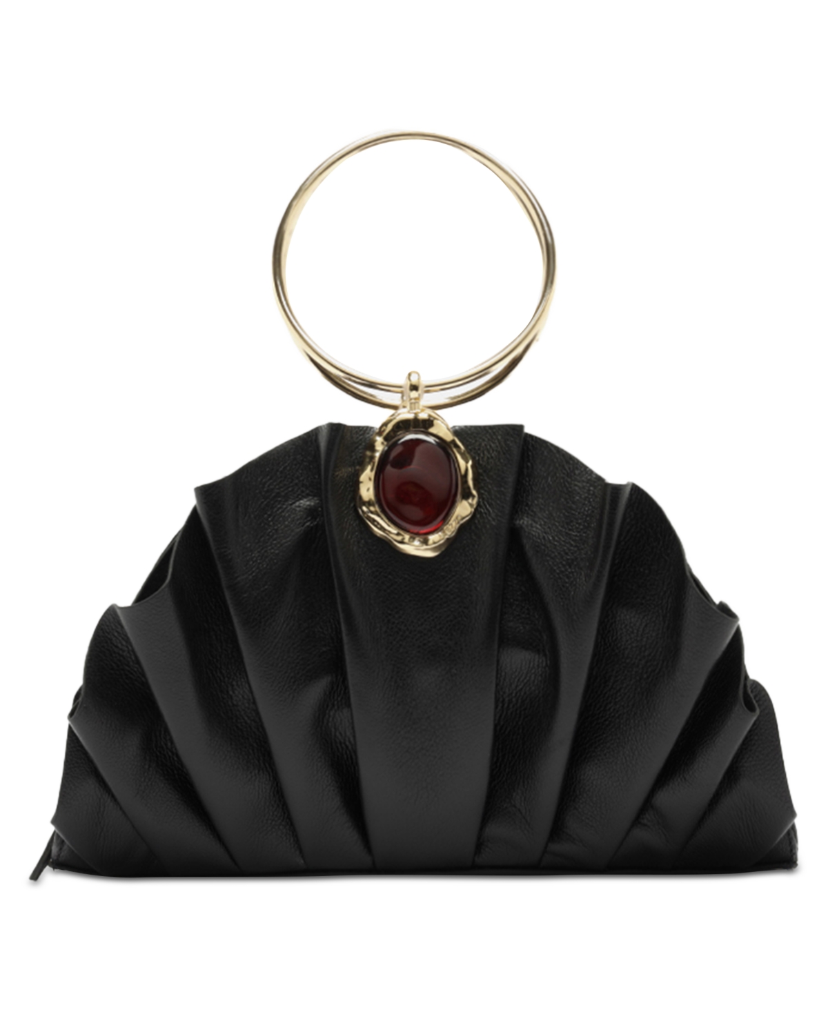 Click here for Arezzo Ravena Mini Ring Top Handle Bag - Black prices