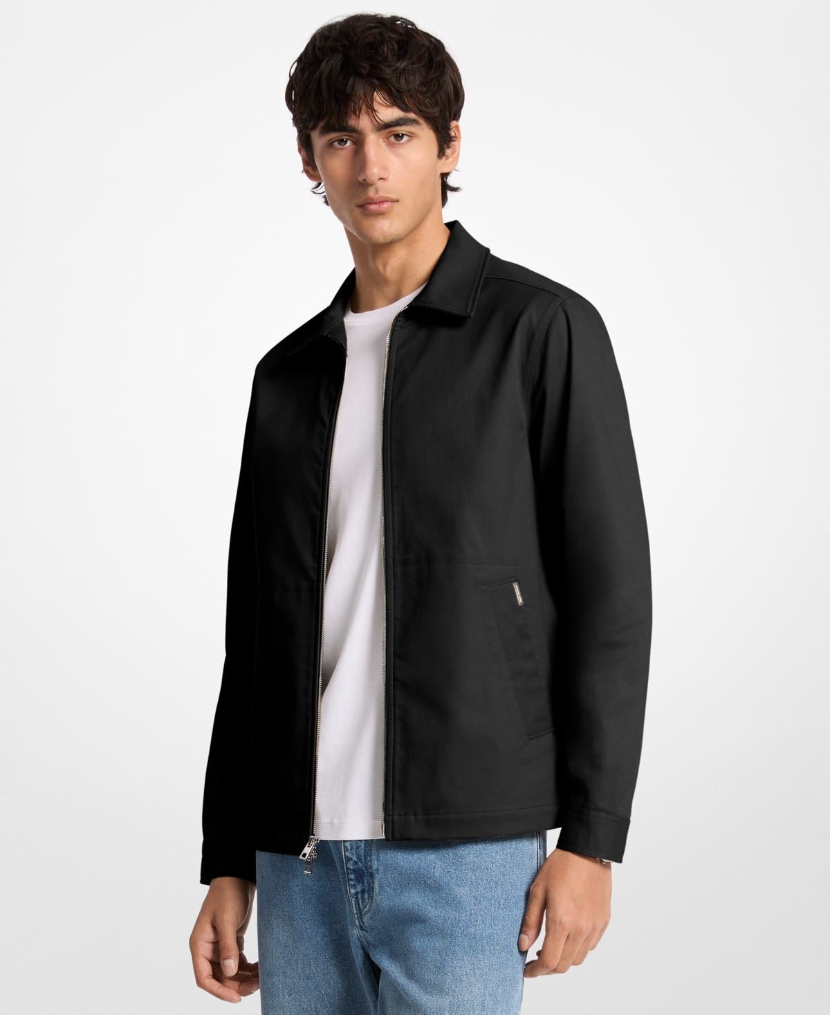 Click here for Michael Kors Mens Bedford Zip-Up Jacket - Black prices