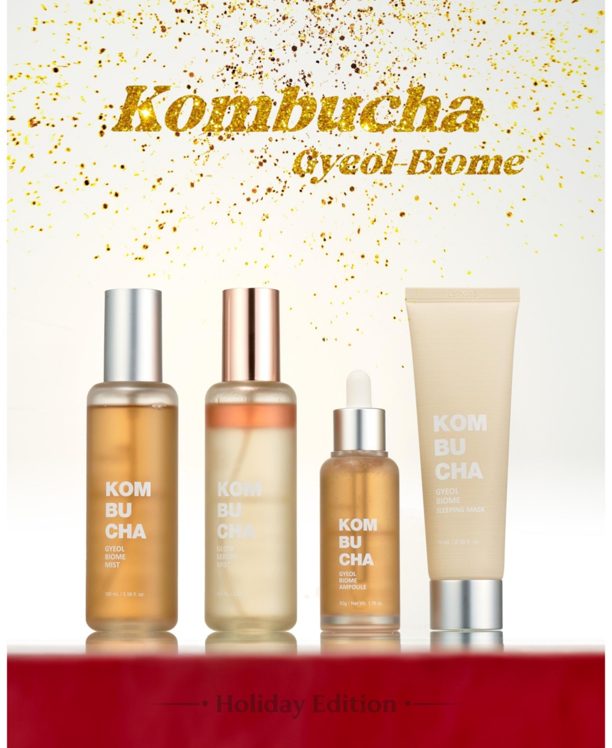 Click here for Siia Cosmetics 4-Pc. Kombucha Radiance Ritual Set prices